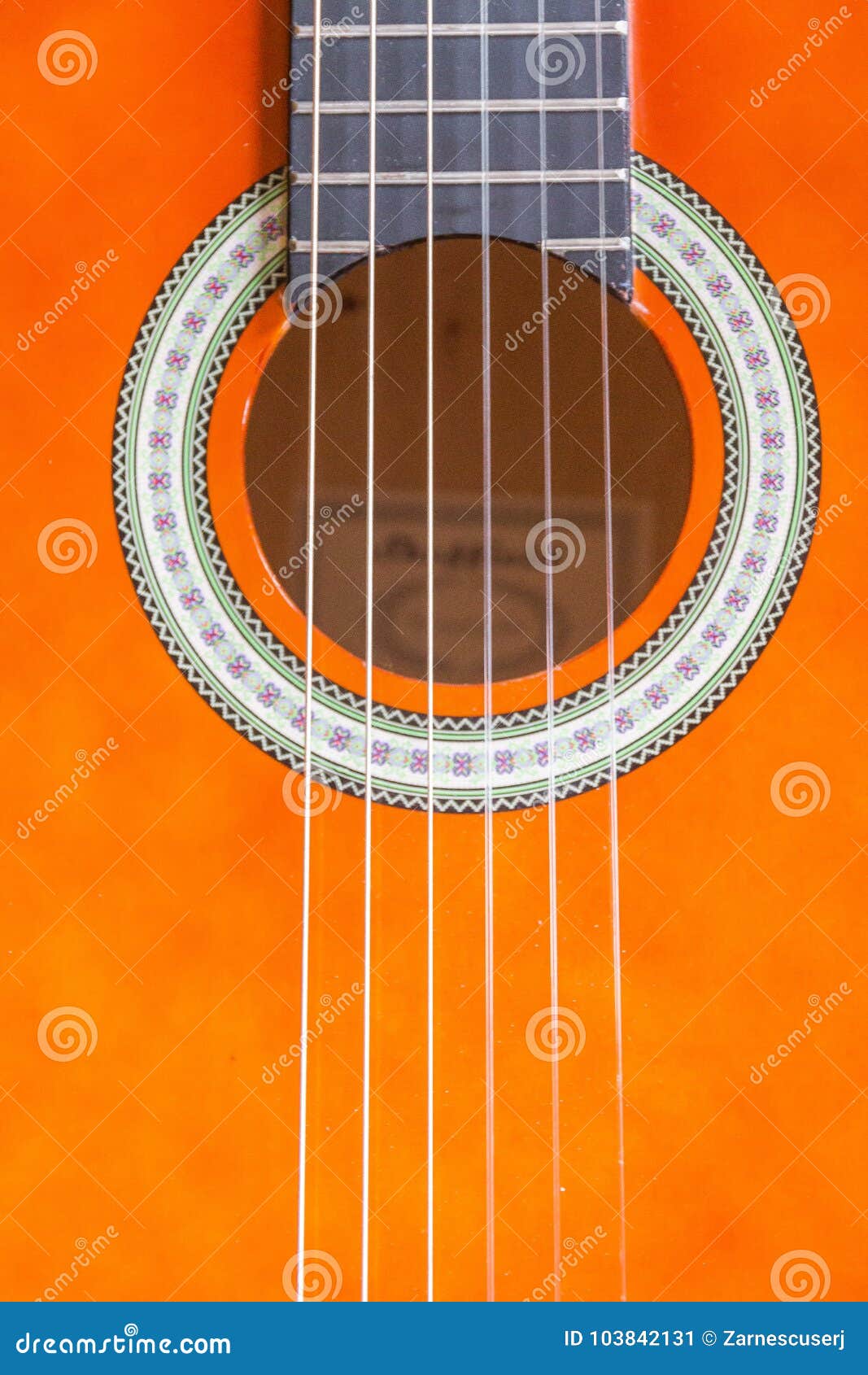 Guitar ,boho ,vintage, Nylon Strings, Classic Guitar Stock Image ...