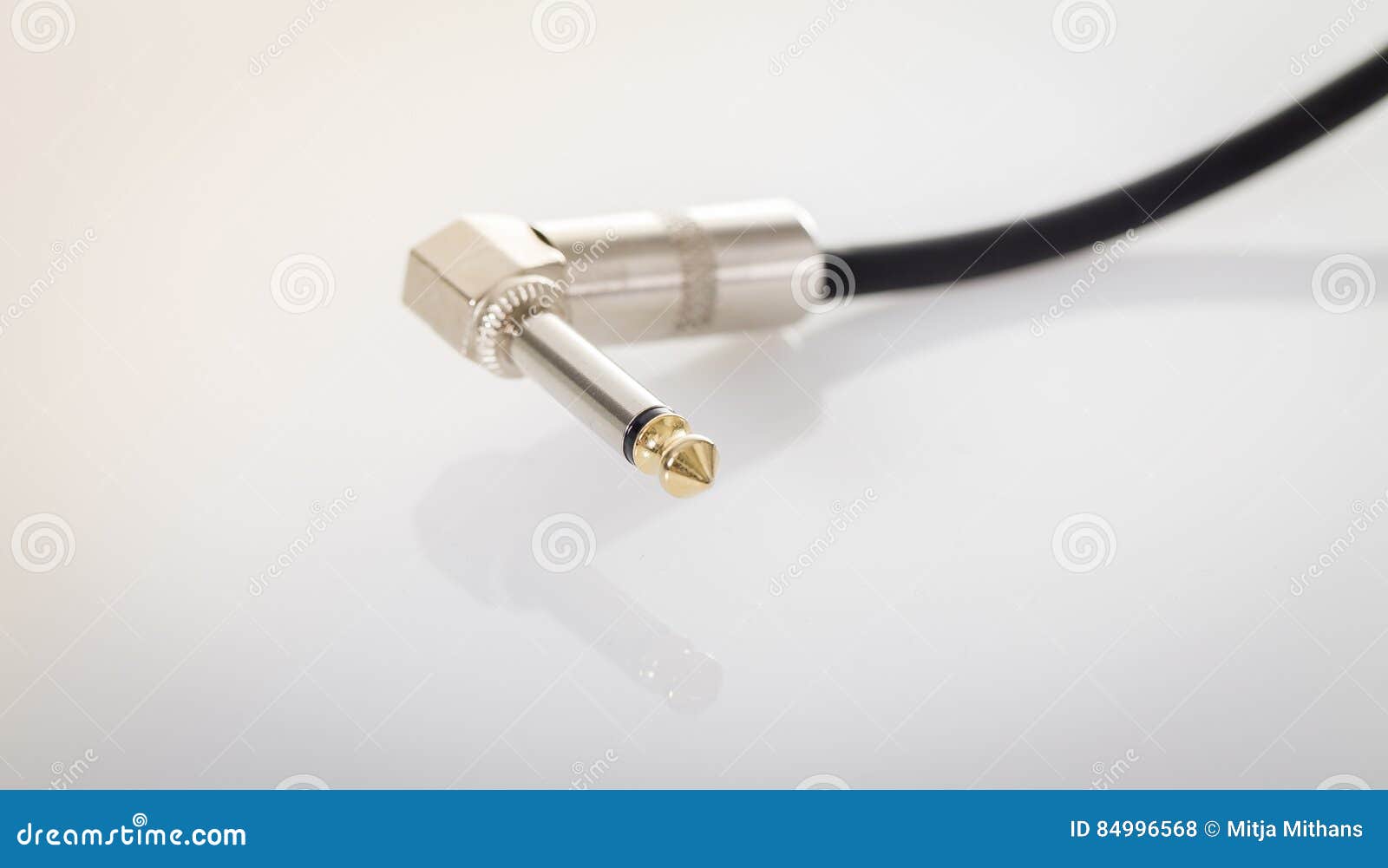 Guitar cable jack stock photo. Image of guitar, cable - 84996568