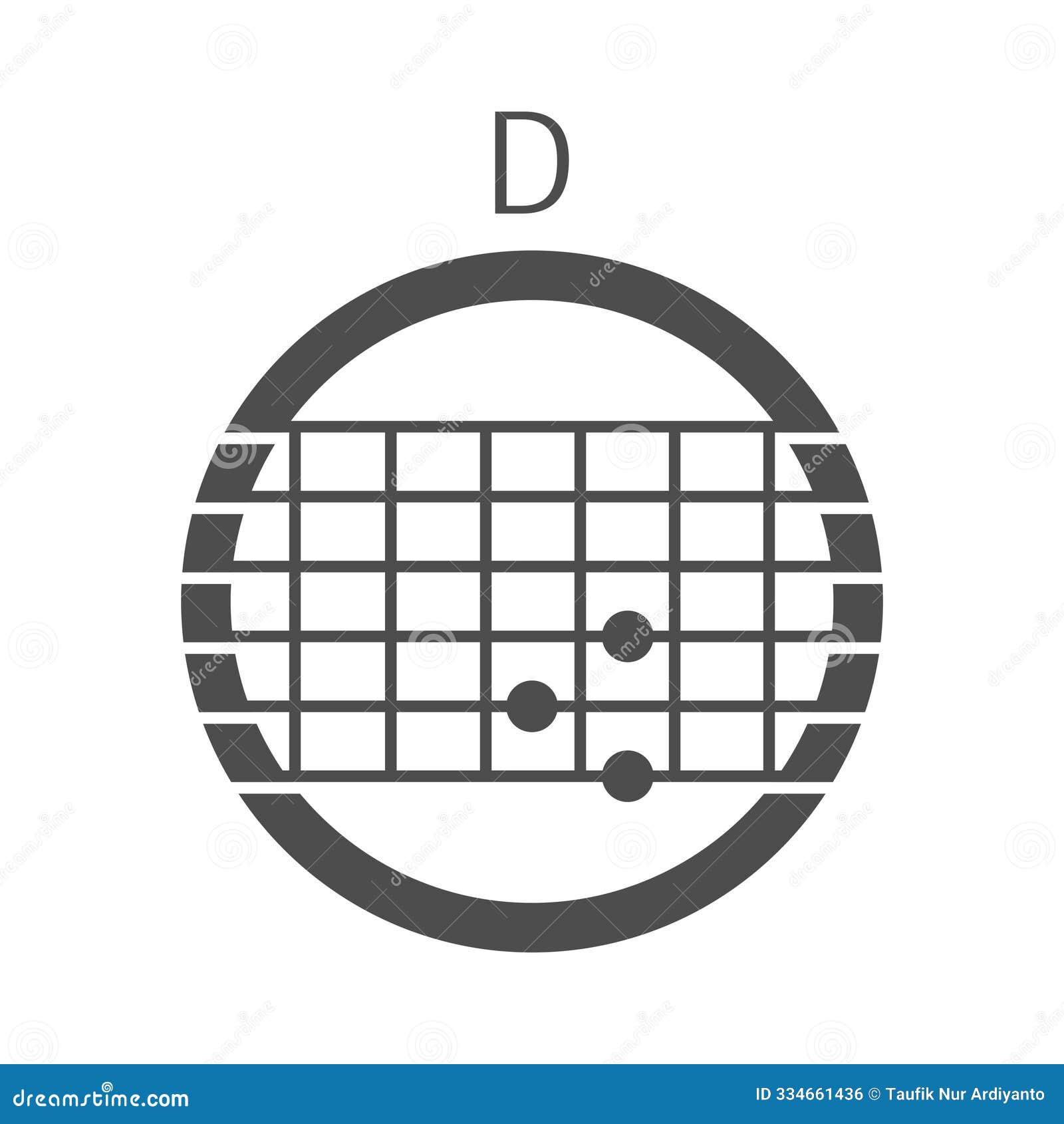 Guitar chord icon design stock vector. Illustration of design - 334661436
