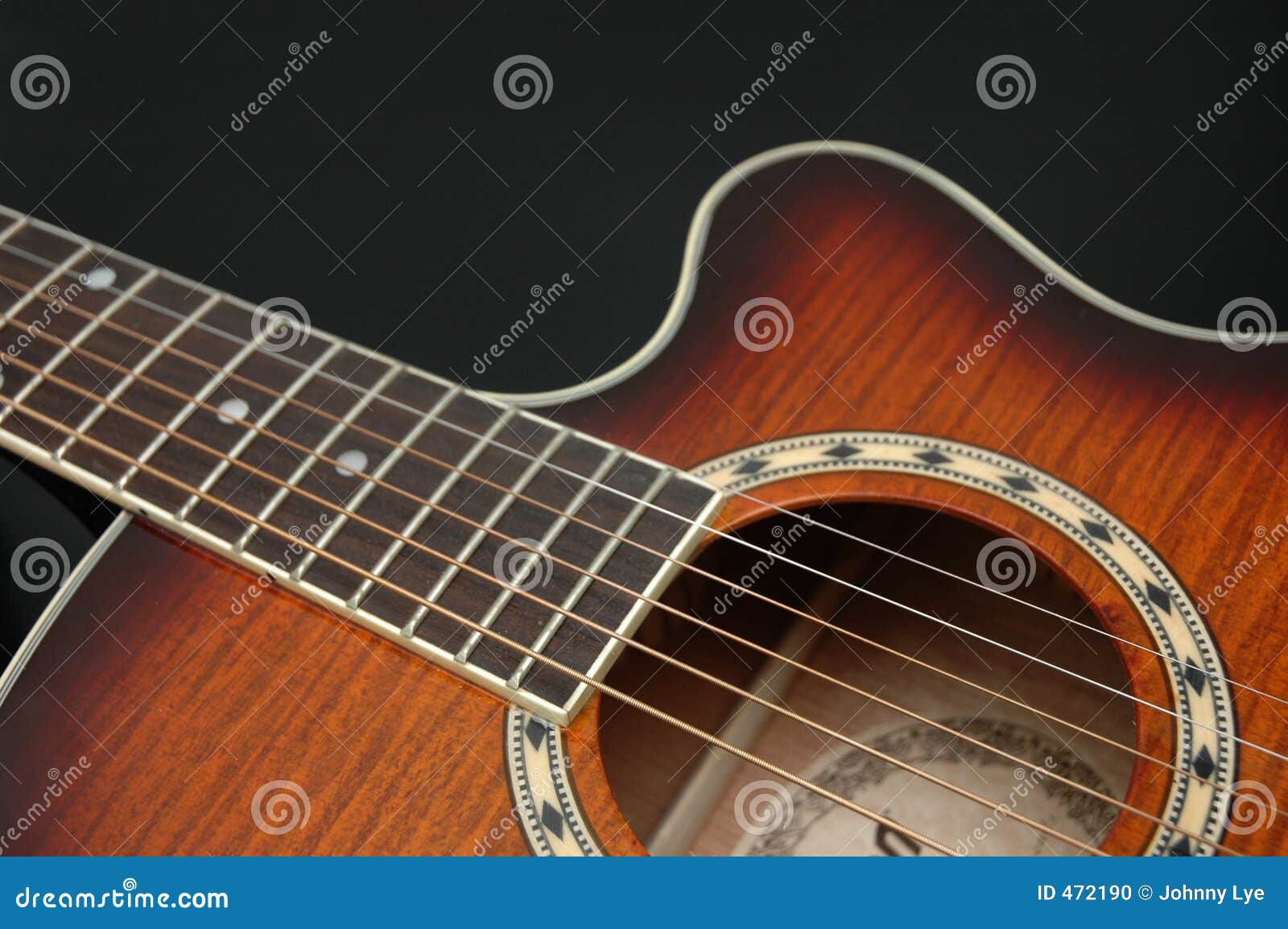 Guitar Closeup stock photo. Image of background, sound - 472190