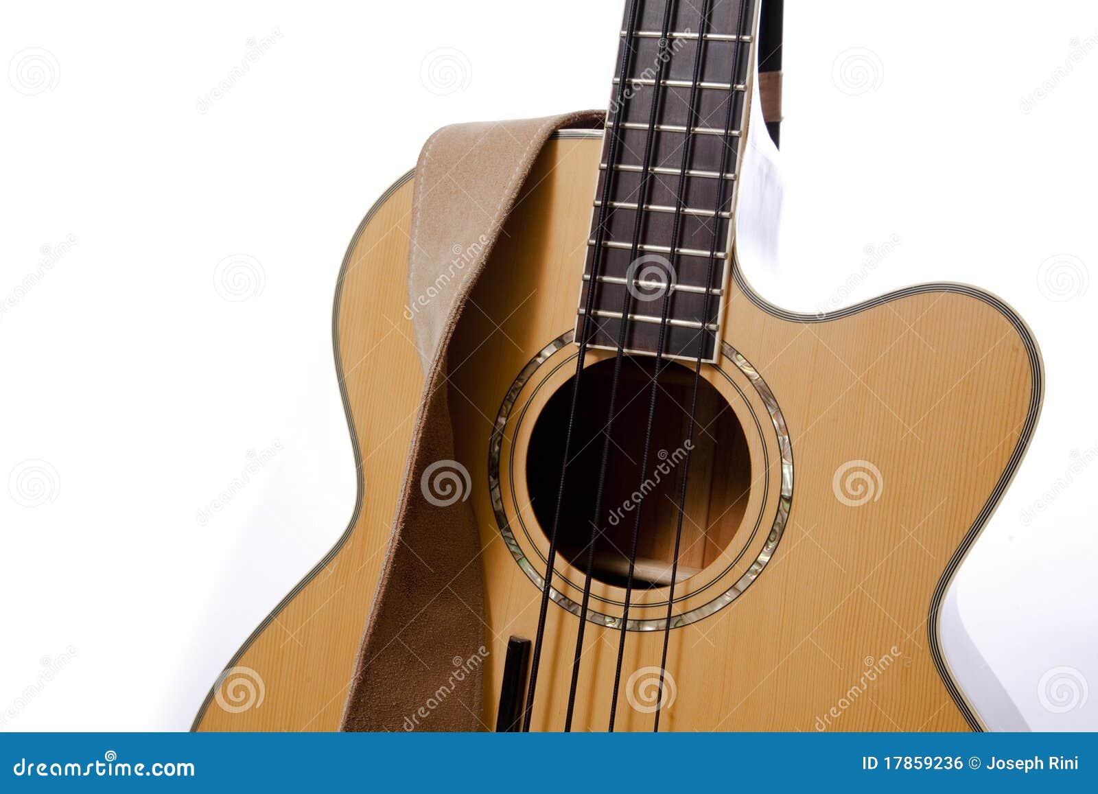 Guitar face and strap stock photo. Image of clean, neck - 17859236
