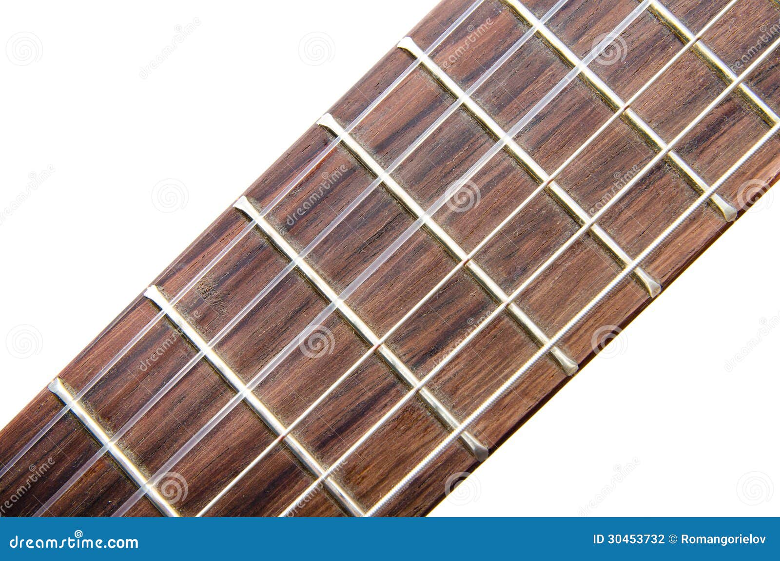 Guitar fingerboard stock photo. Image of strings, western - 30453732