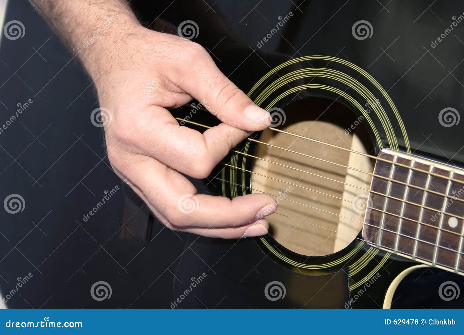 Guitar Hand stock photo. Image of music, guitar, black - 629478
