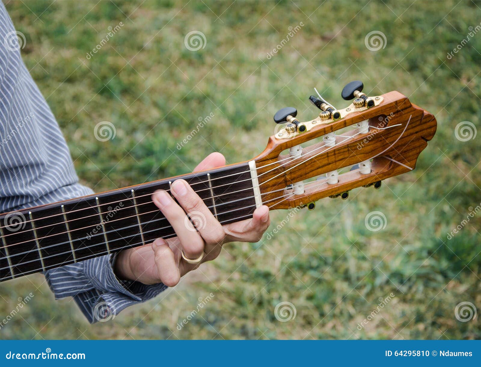 Guitar and hands stock photo. Image of hands, chord, music - 64295810