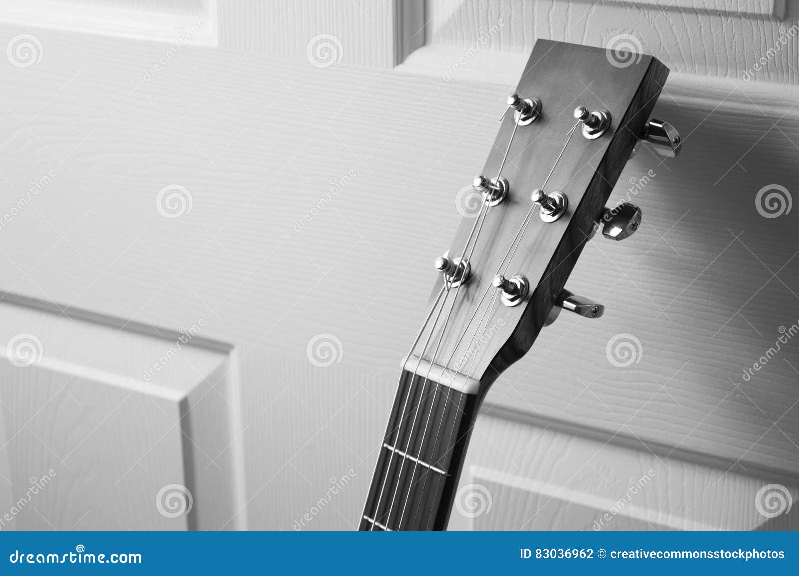 Guitar Headstock Picture. Image: 83036962