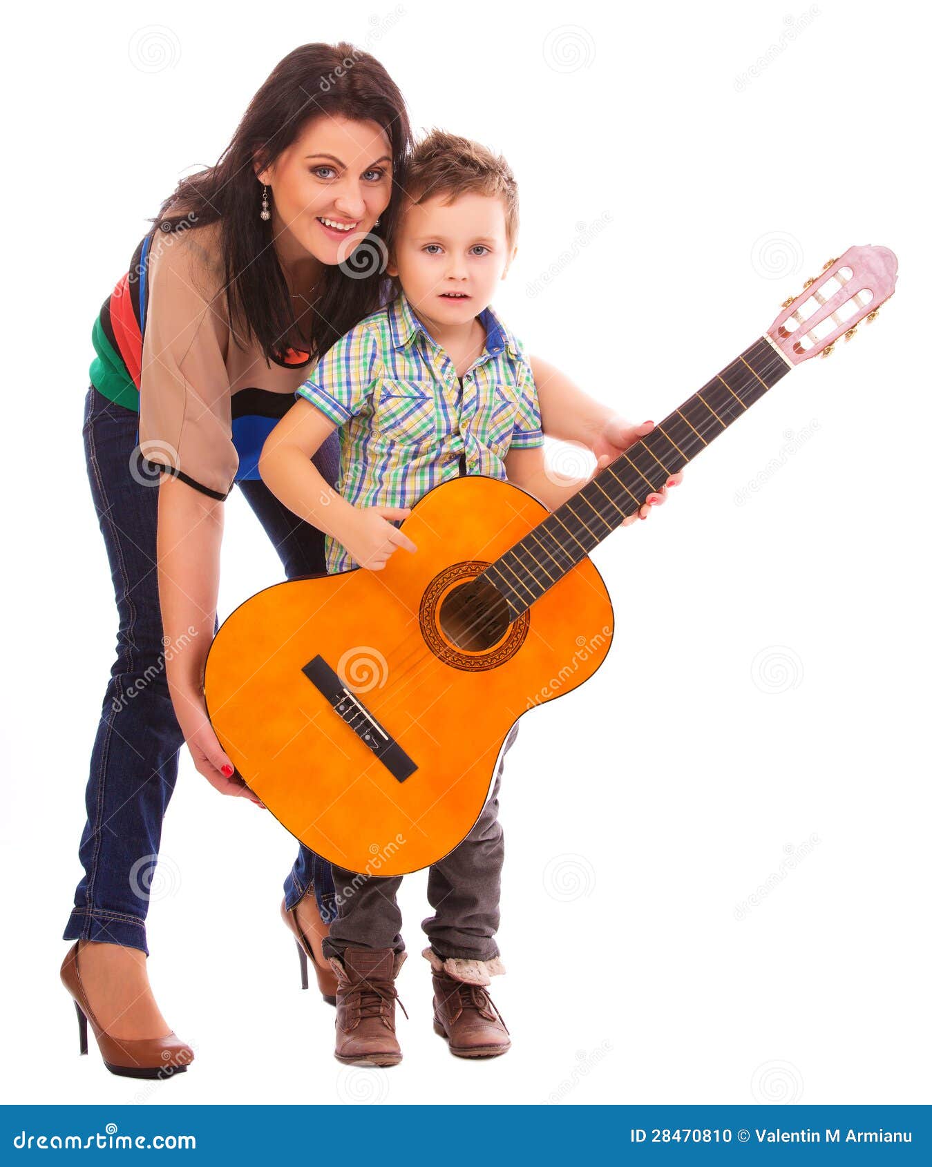 Guitar lessons stock photo. Image of guitarist, practice - 28470810