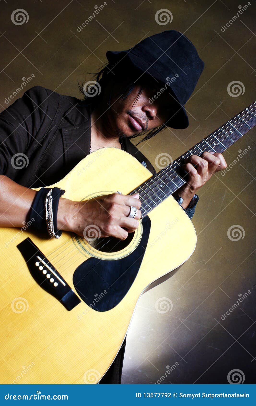 Guitar man musician stock photo. Image of performence - 13577792
