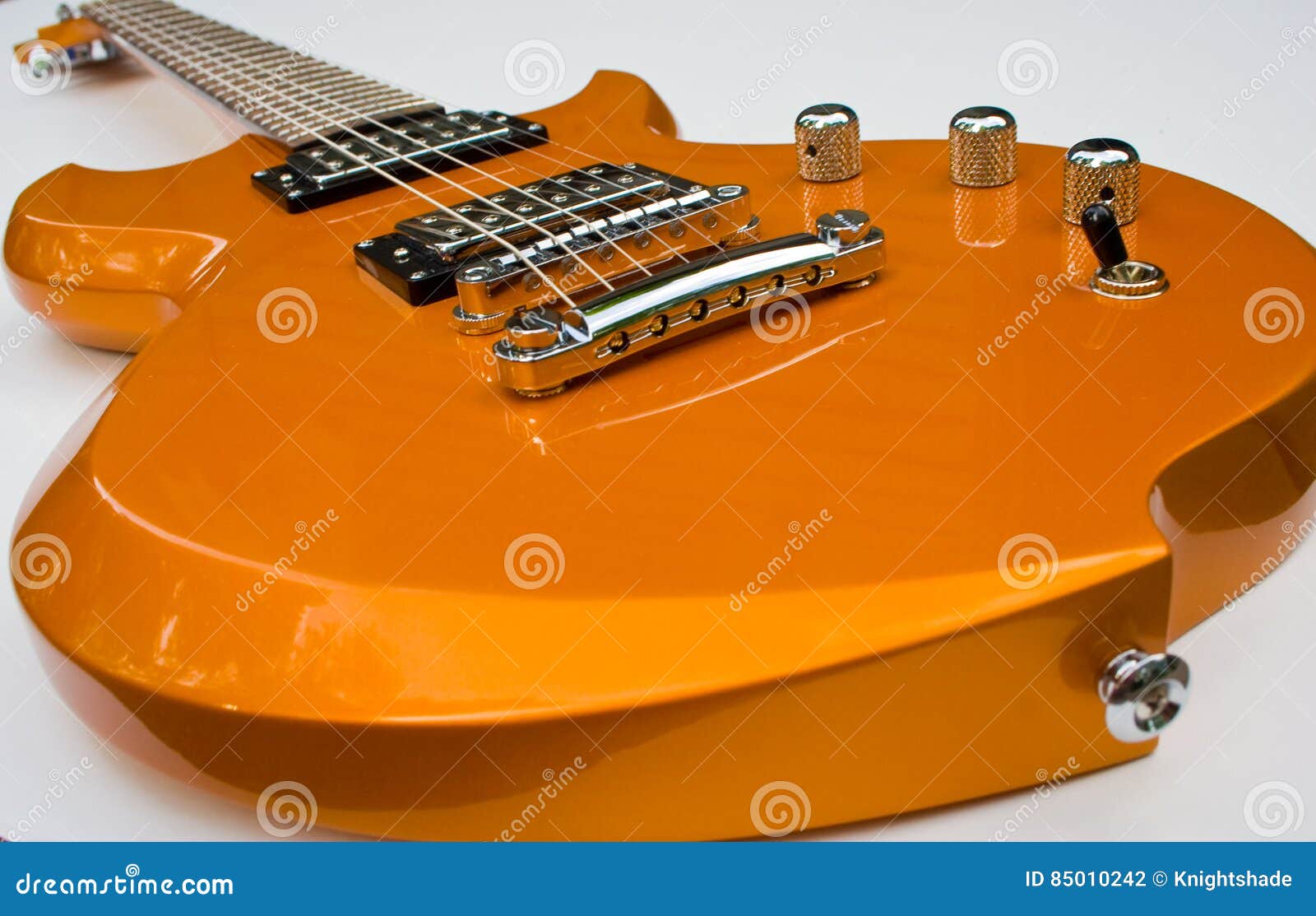 Guitar stock photo. Image of curves, guitarist, shiny - 85010242
