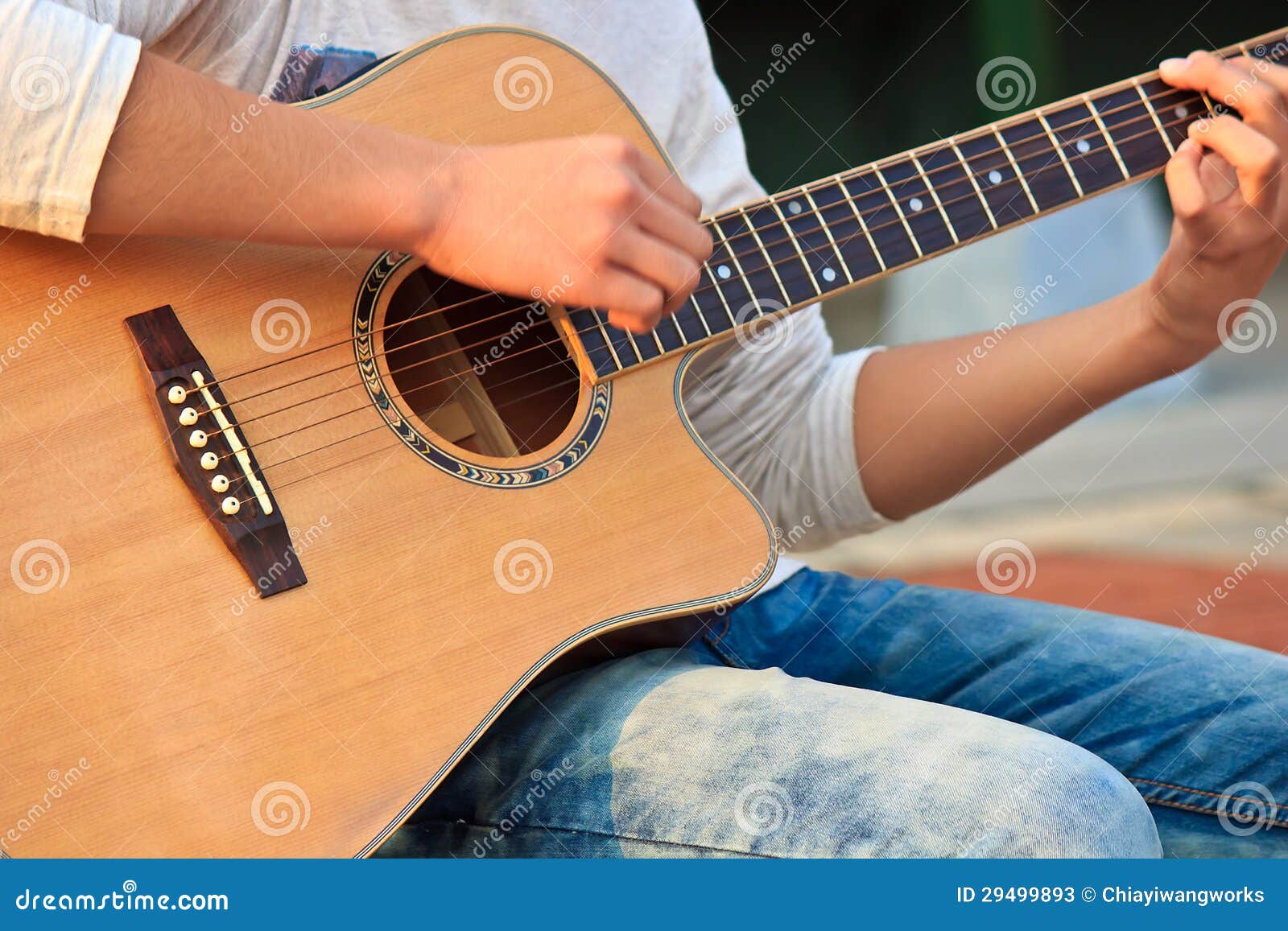 Guitar performance stock image. Image of playing, national - 29499893