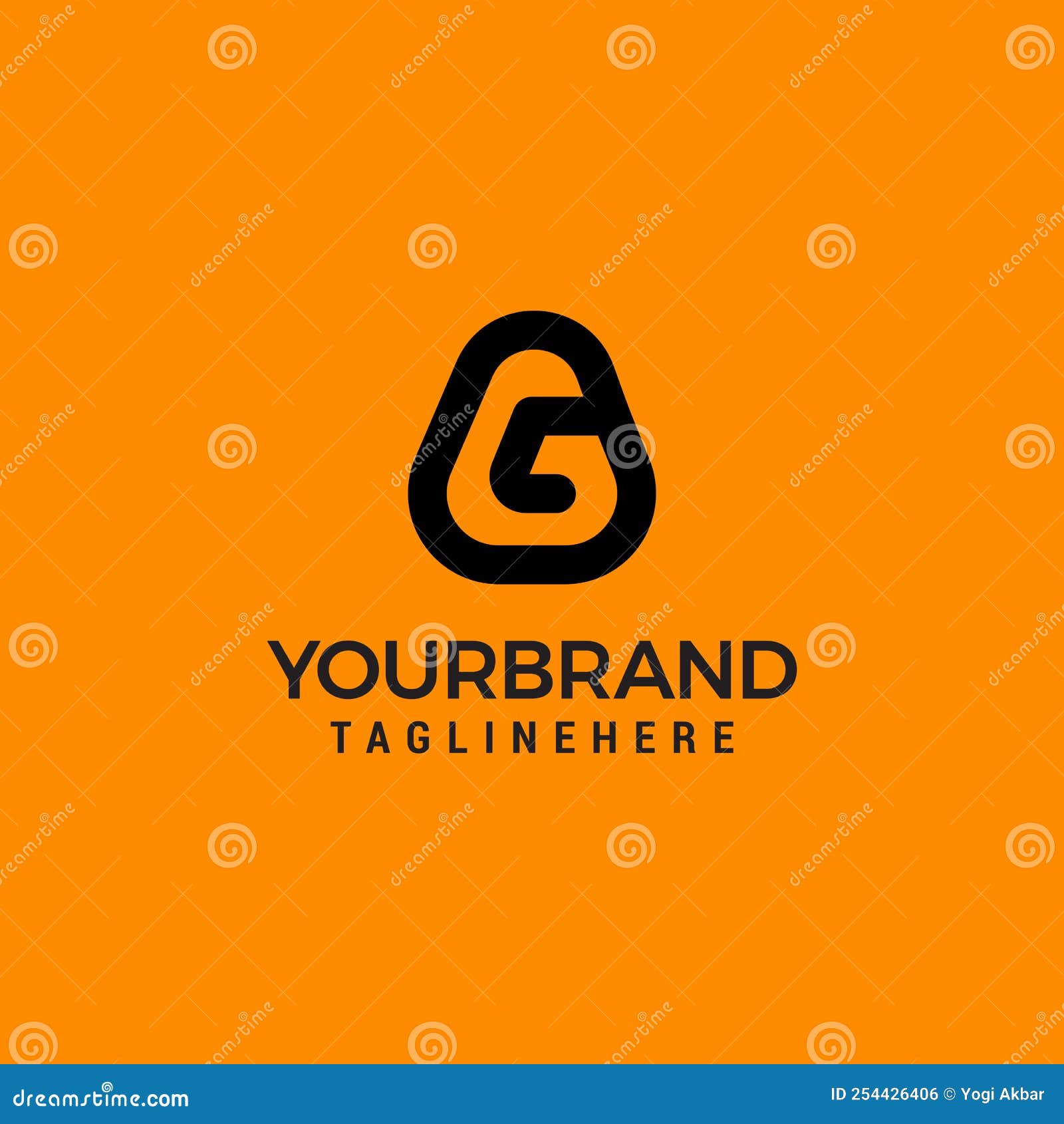 Guitar Pick Composite Logo with the Initials G Logo Design Template ...