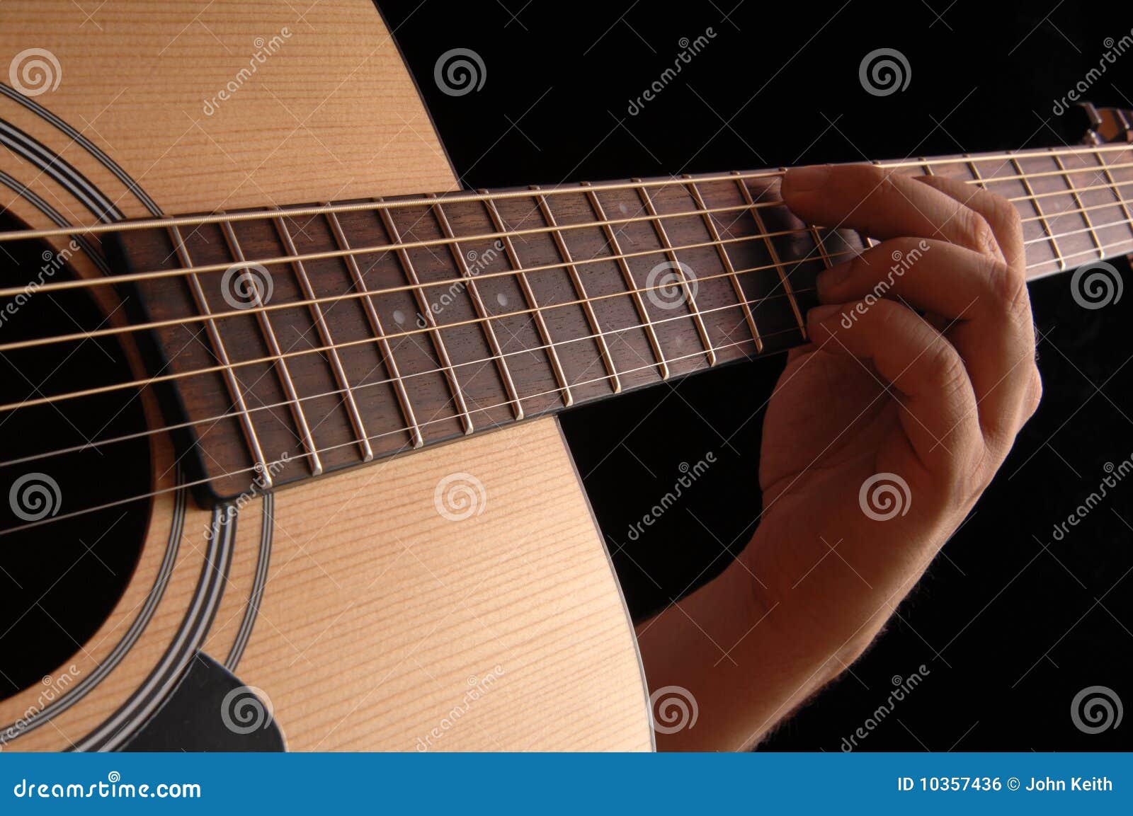 Guitar playing stock photo. Image of strings, pick, lesson - 10357436