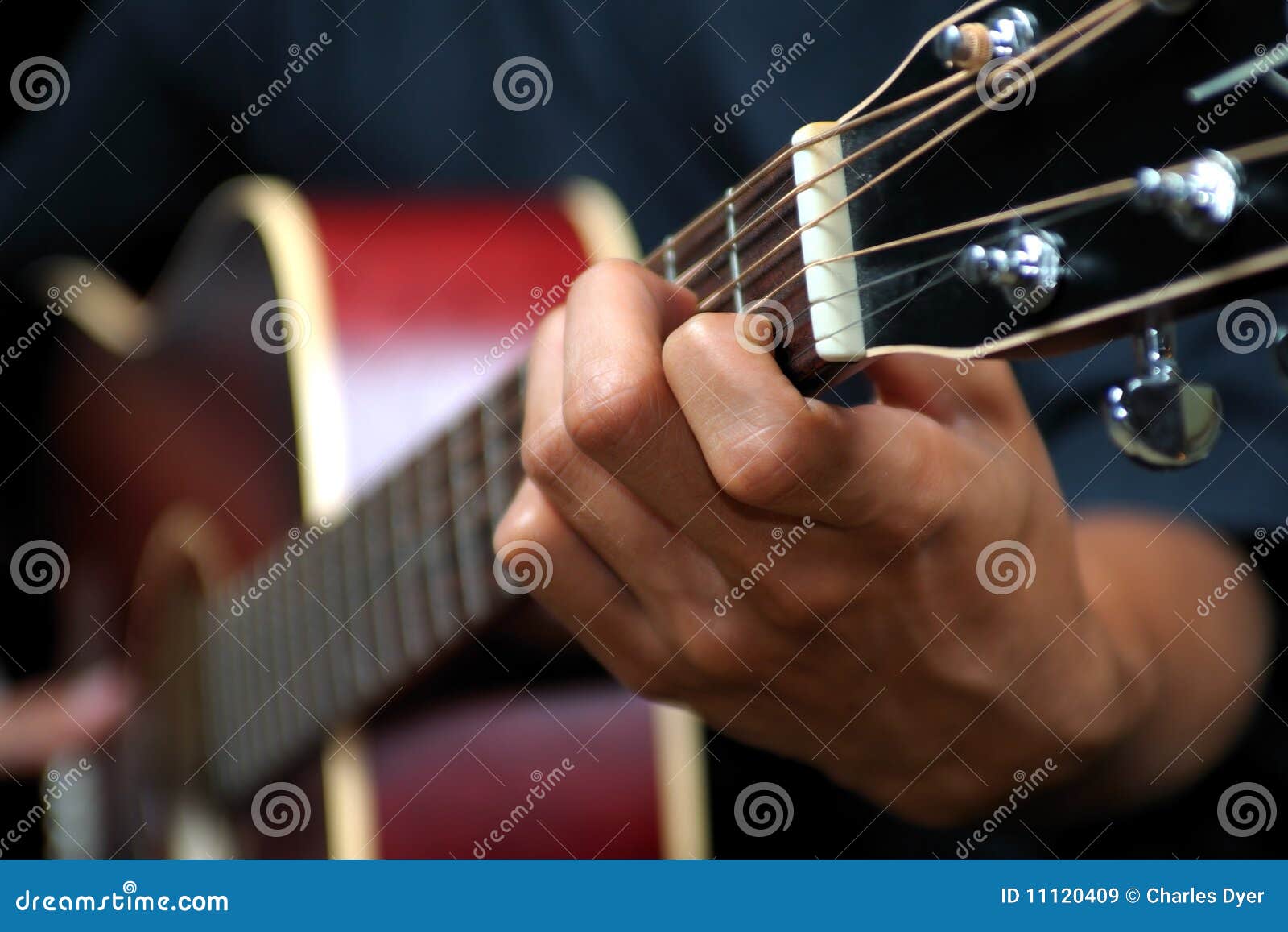 Guitar Playing stock image. Image of musical, acoutic - 11120409