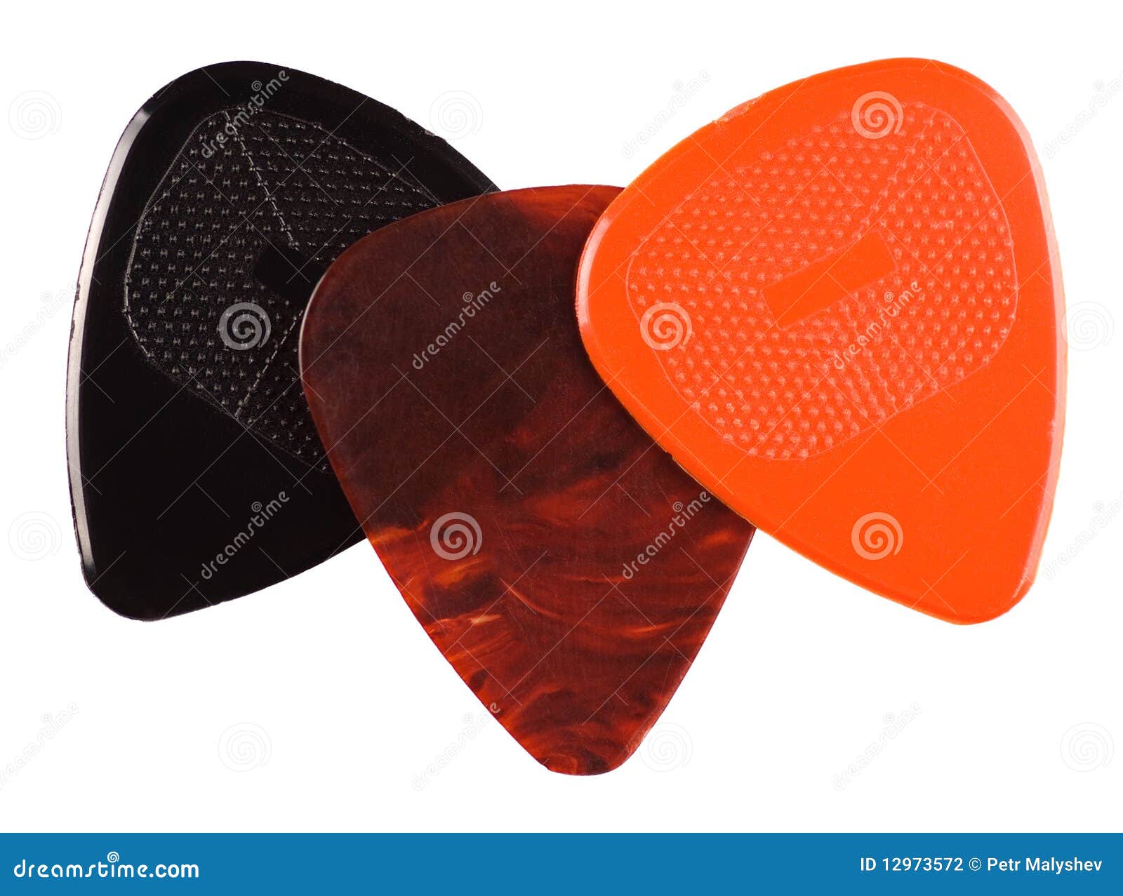Guitar plectrum set stock photo. Image of accessory, elastic - 12973572