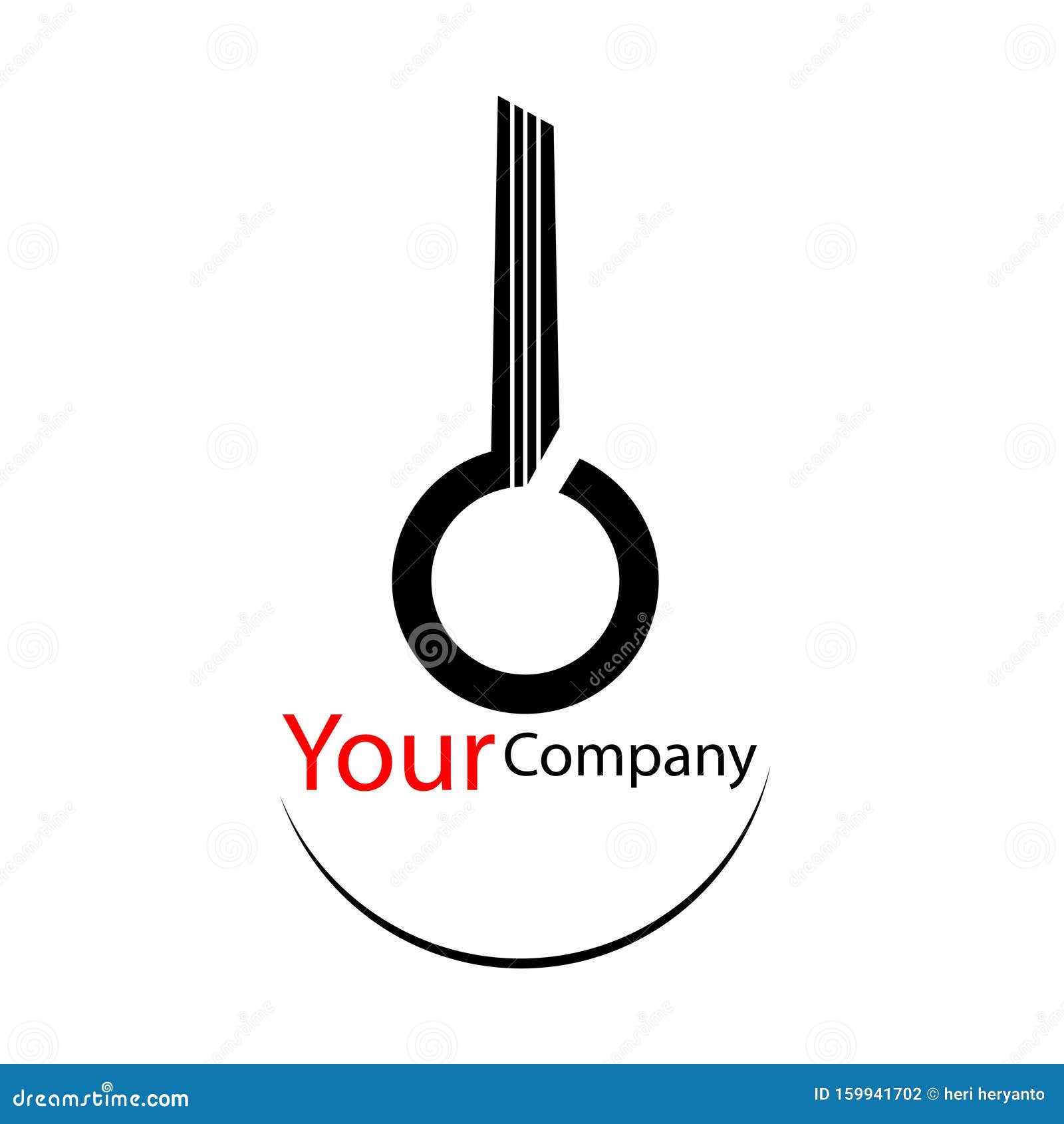 Guitar Store Vector Logo, Music Instrument Logo Stock Illustration ...