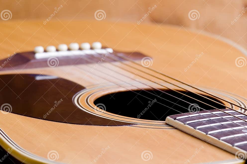 Guitar strings stock image. Image of popular, gold, instrument - 17745391