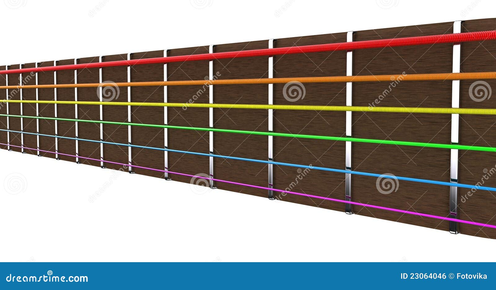 Guitar strings stock illustration. Illustration of brown - 23064046