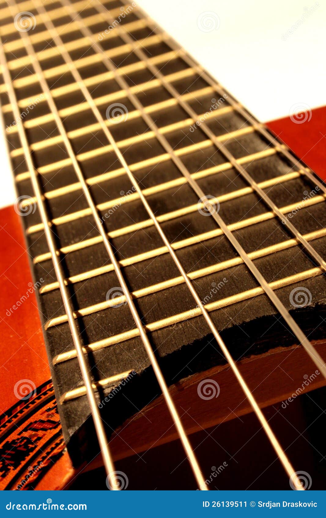 Guitar strings stock image. Image of instrument, tune - 26139511