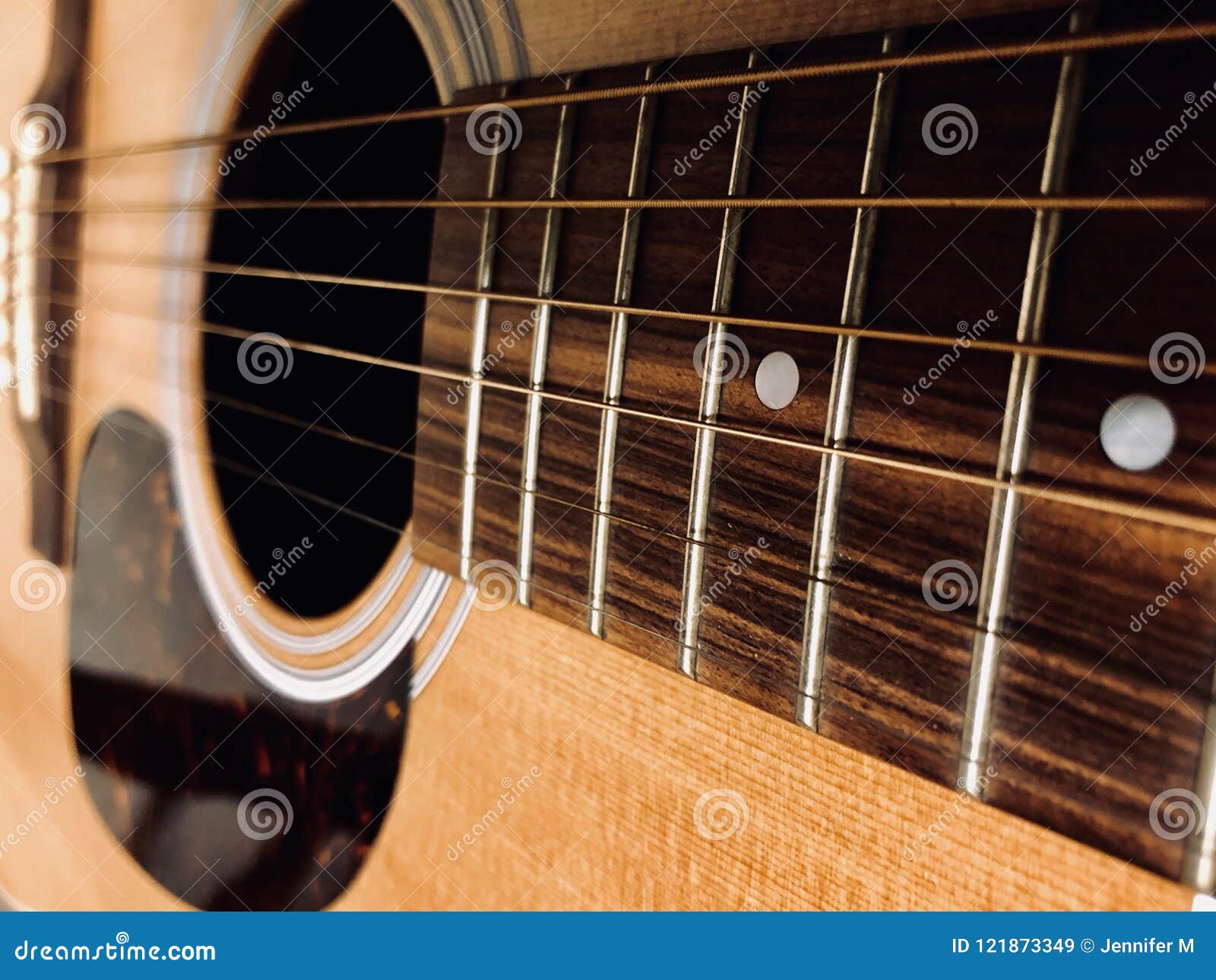 Guitar strings stock image. Image of full, detail, folk - 121873349