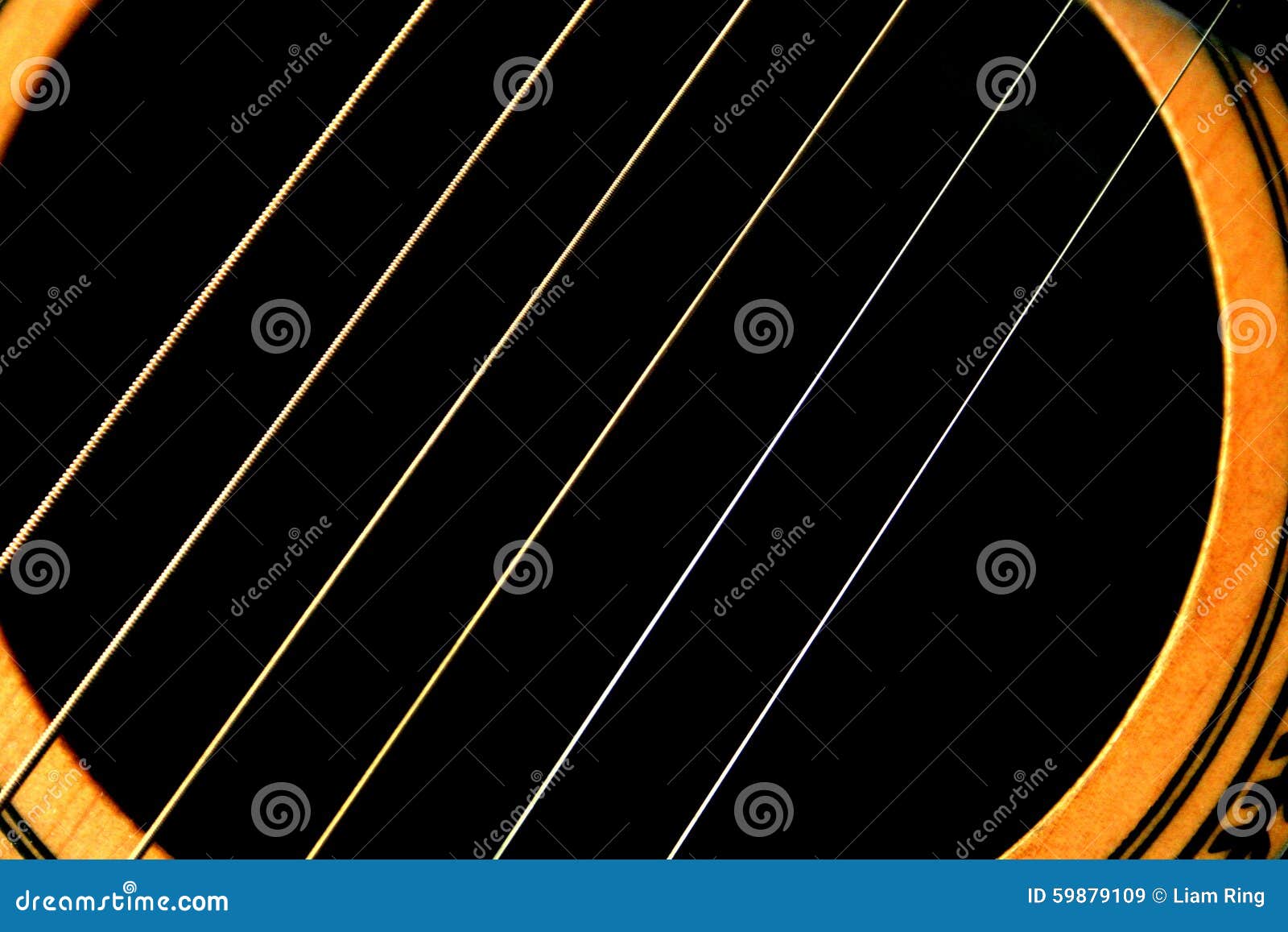 Guitar Strings Close Up stock image. Image of strings - 59879109