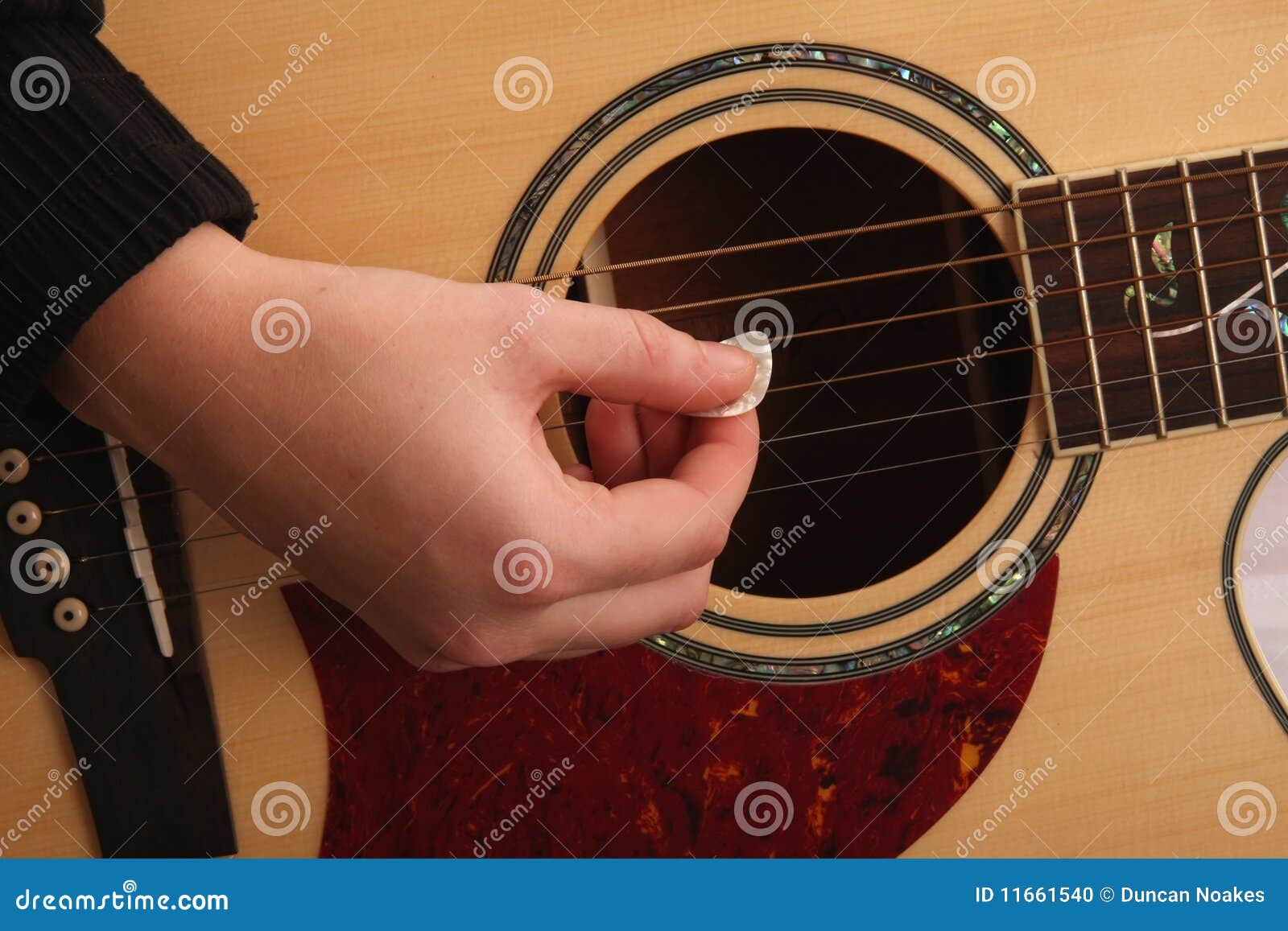Guitar Strumming stock photo. Image of music, fretboard - 11661540