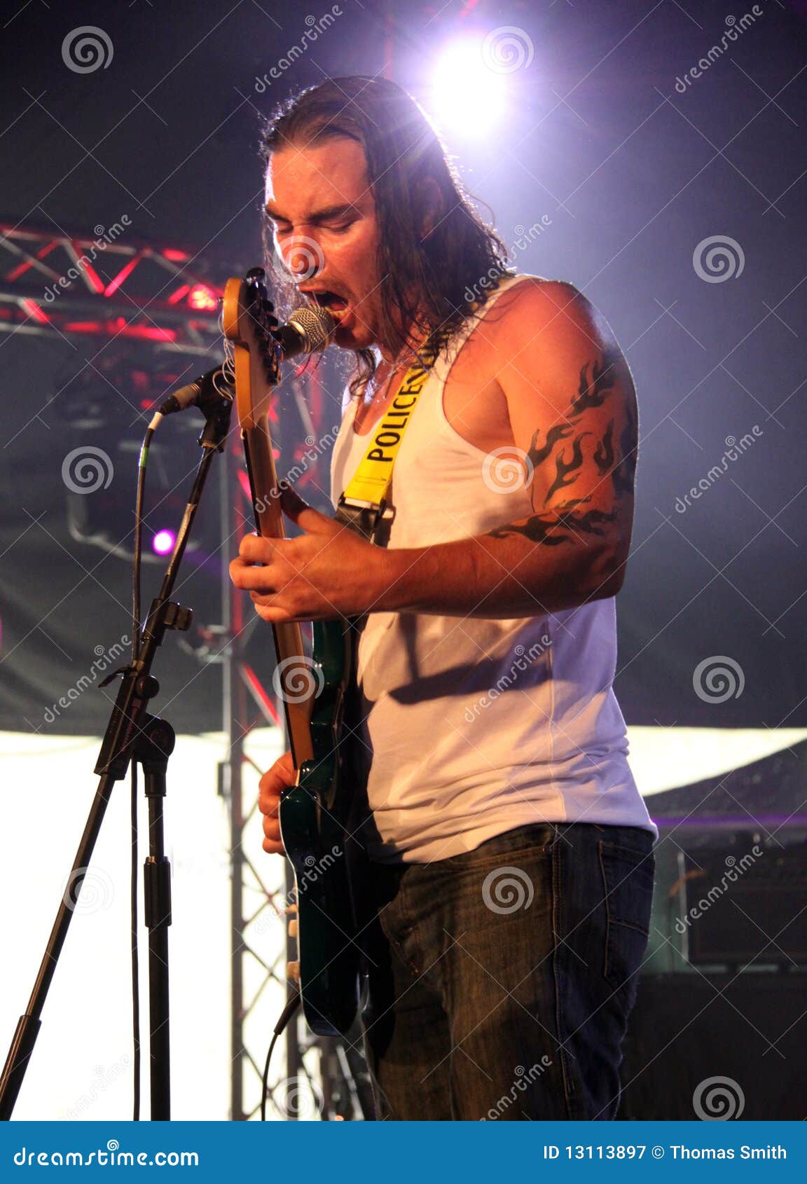 Guitarist and Lead Singer of the Retox Editorial Photography - Image of ...