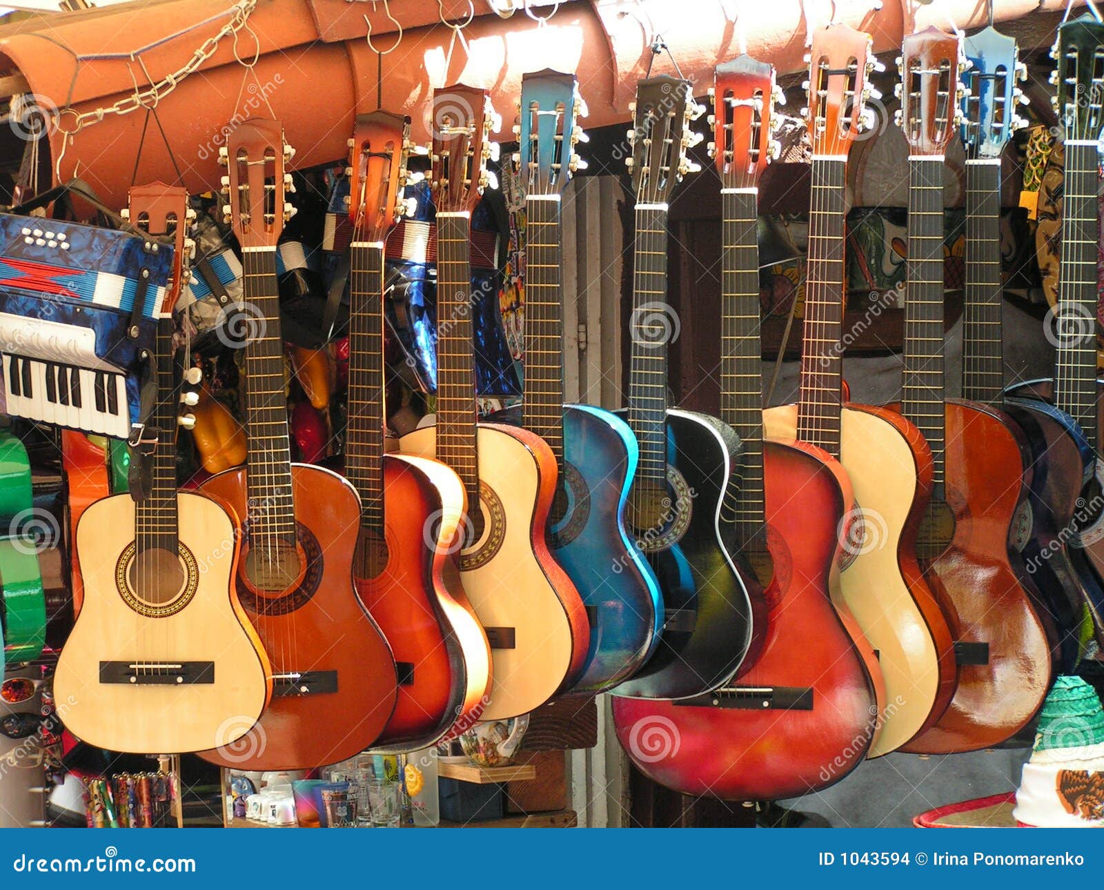 Guitars stock photo. Image of sunny, california, instrument - 1043594