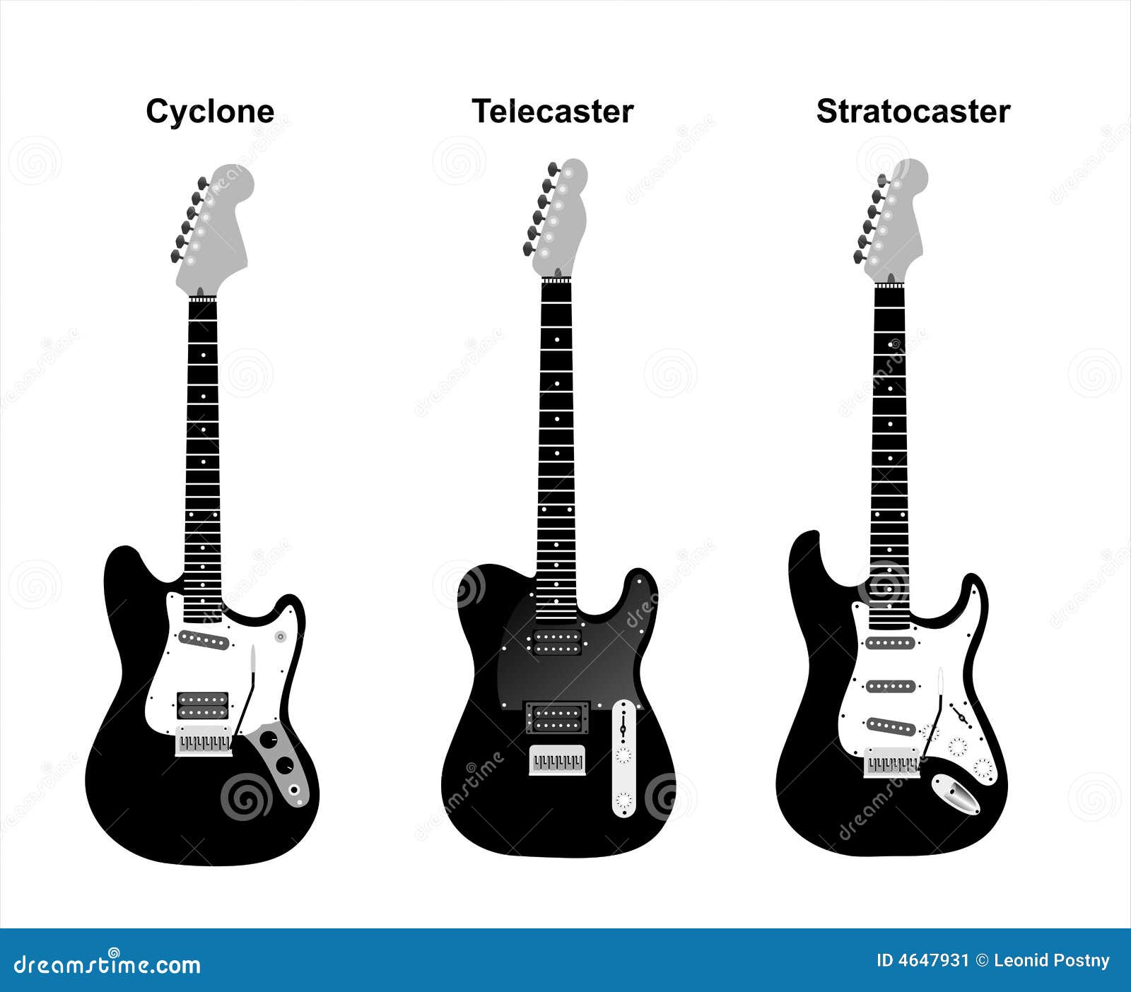 Fender Telecaster Illustration | CartoonDealer.com #3667724