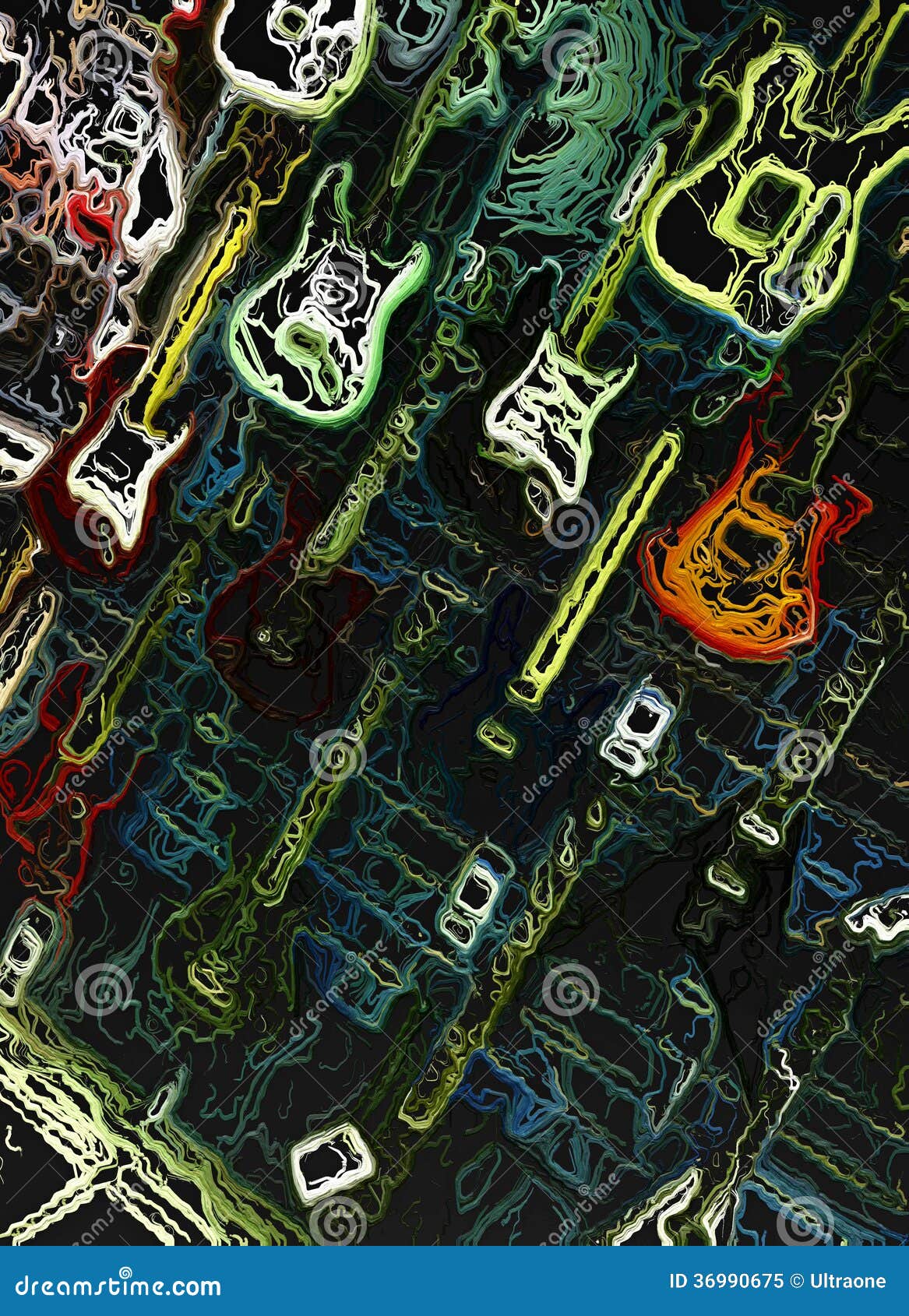 Guitars background stock image. Image of background, abstract - 36990675
