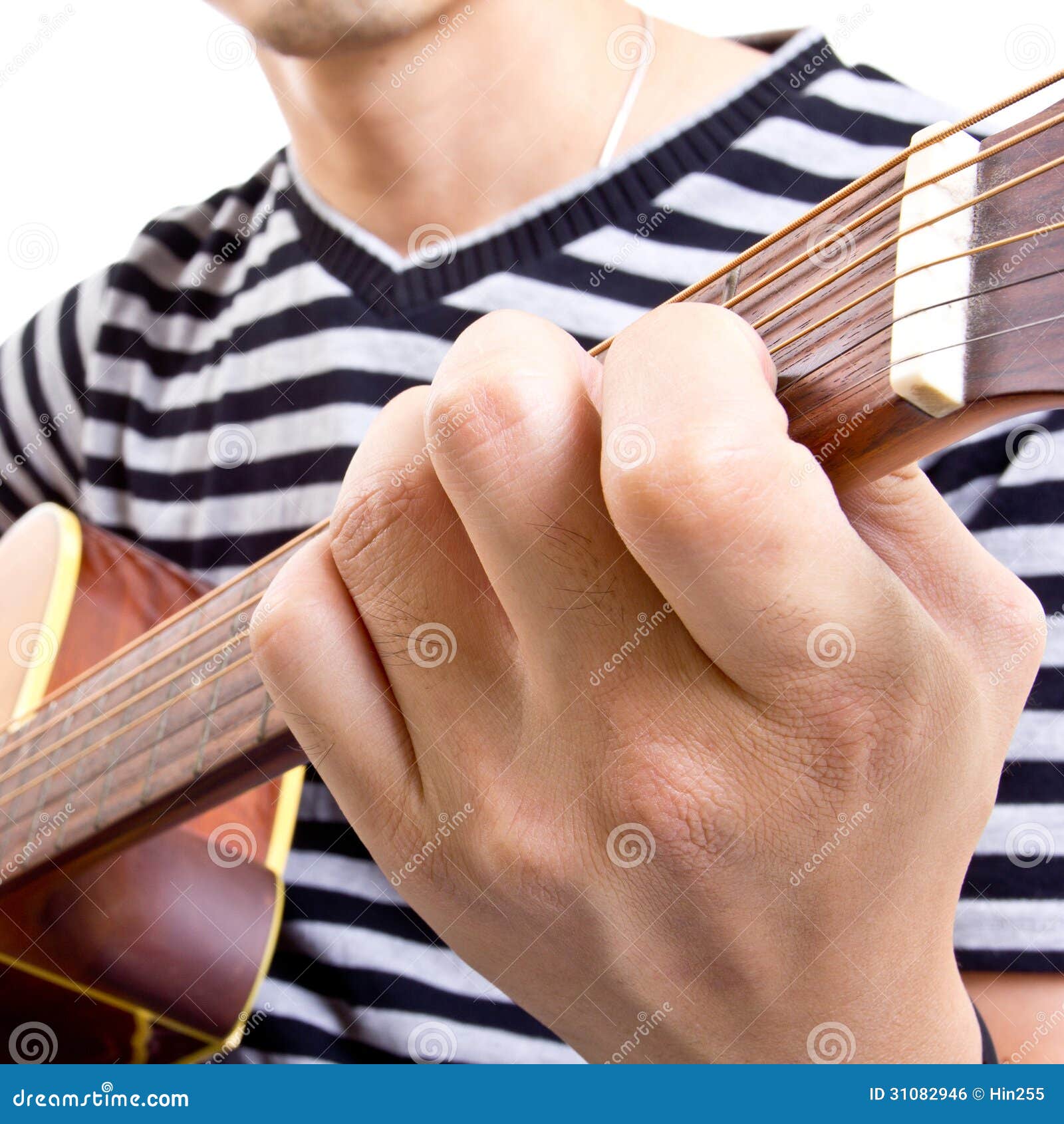 Guiter player stock photo. Image of fretboard, detail - 31082946