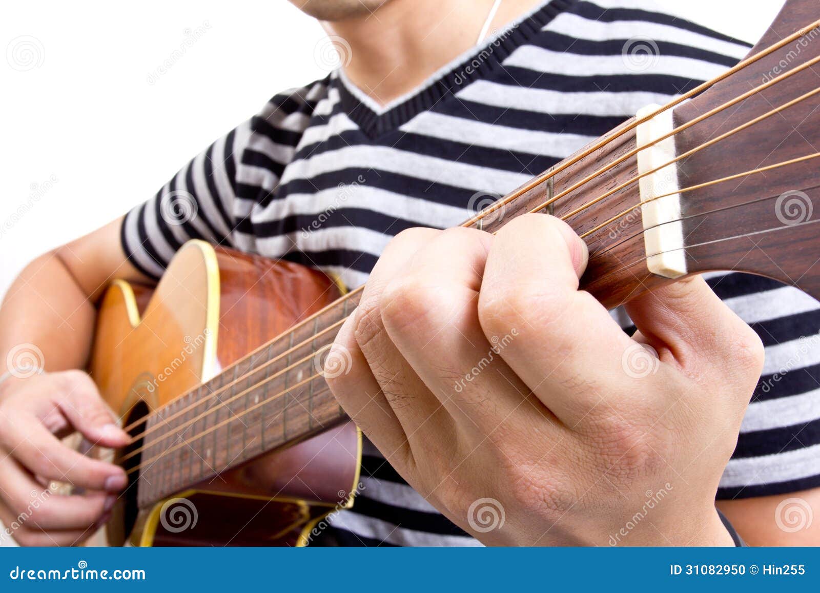 Guiter player stock photo. Image of black, copyspace - 31082950