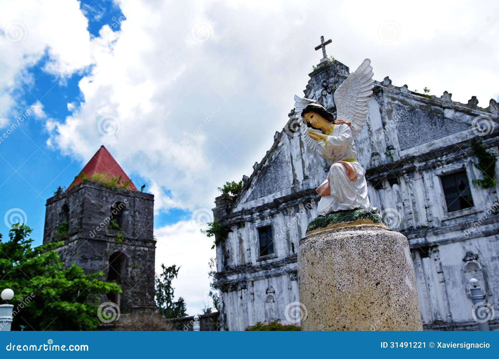 Guiuan Church stock image. Image of philippines, sanctuary - 31491221