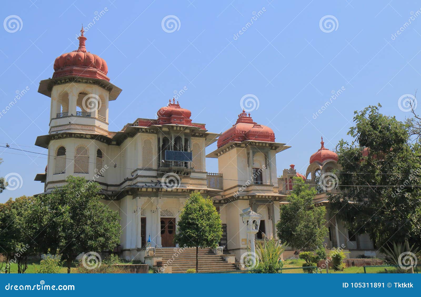 Gulab Bagh Library Udaipur India Stock Image - Image of india, travel ...