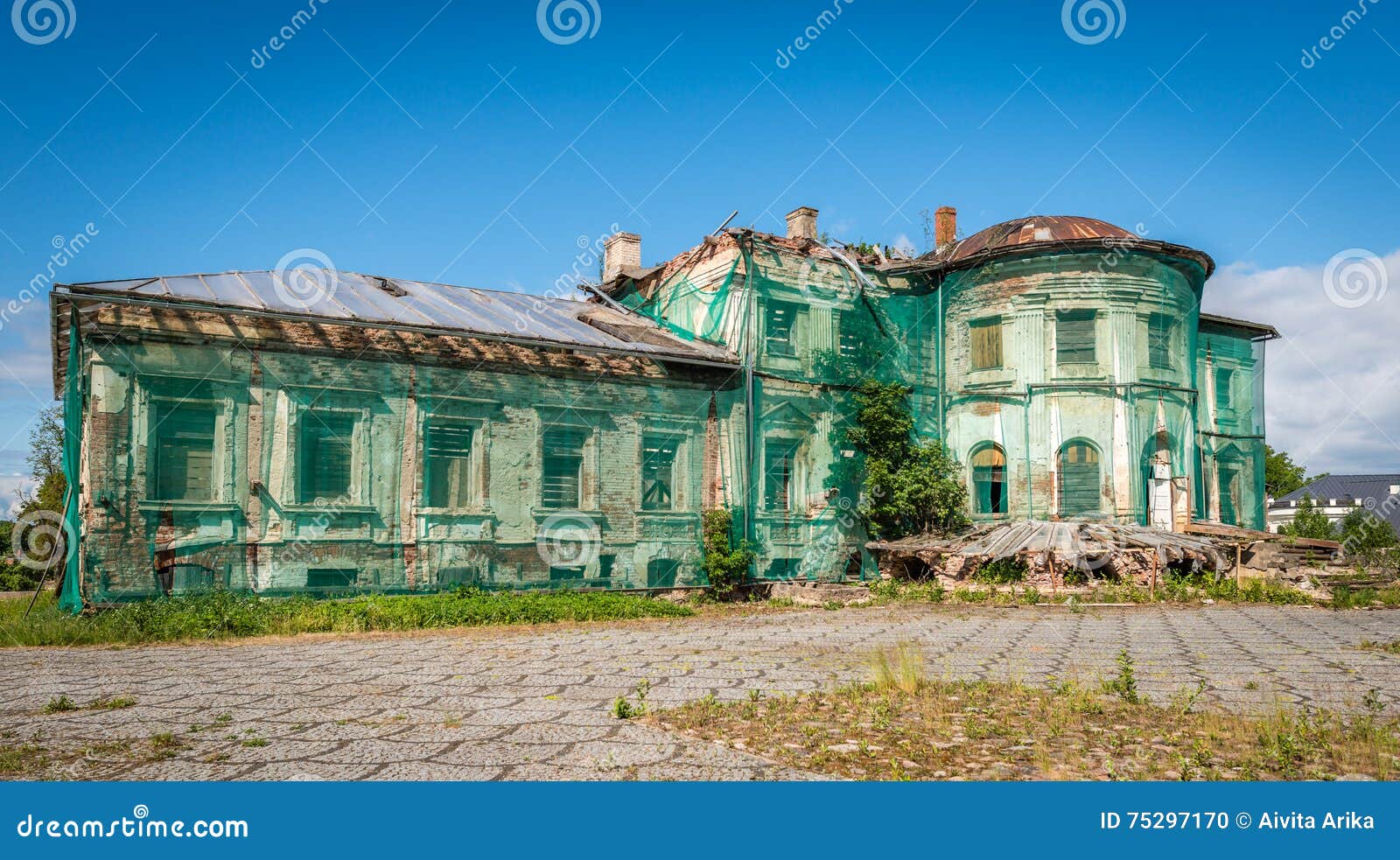 Gulbene White Palace in Latvia Editorial Image - Image of palace ...