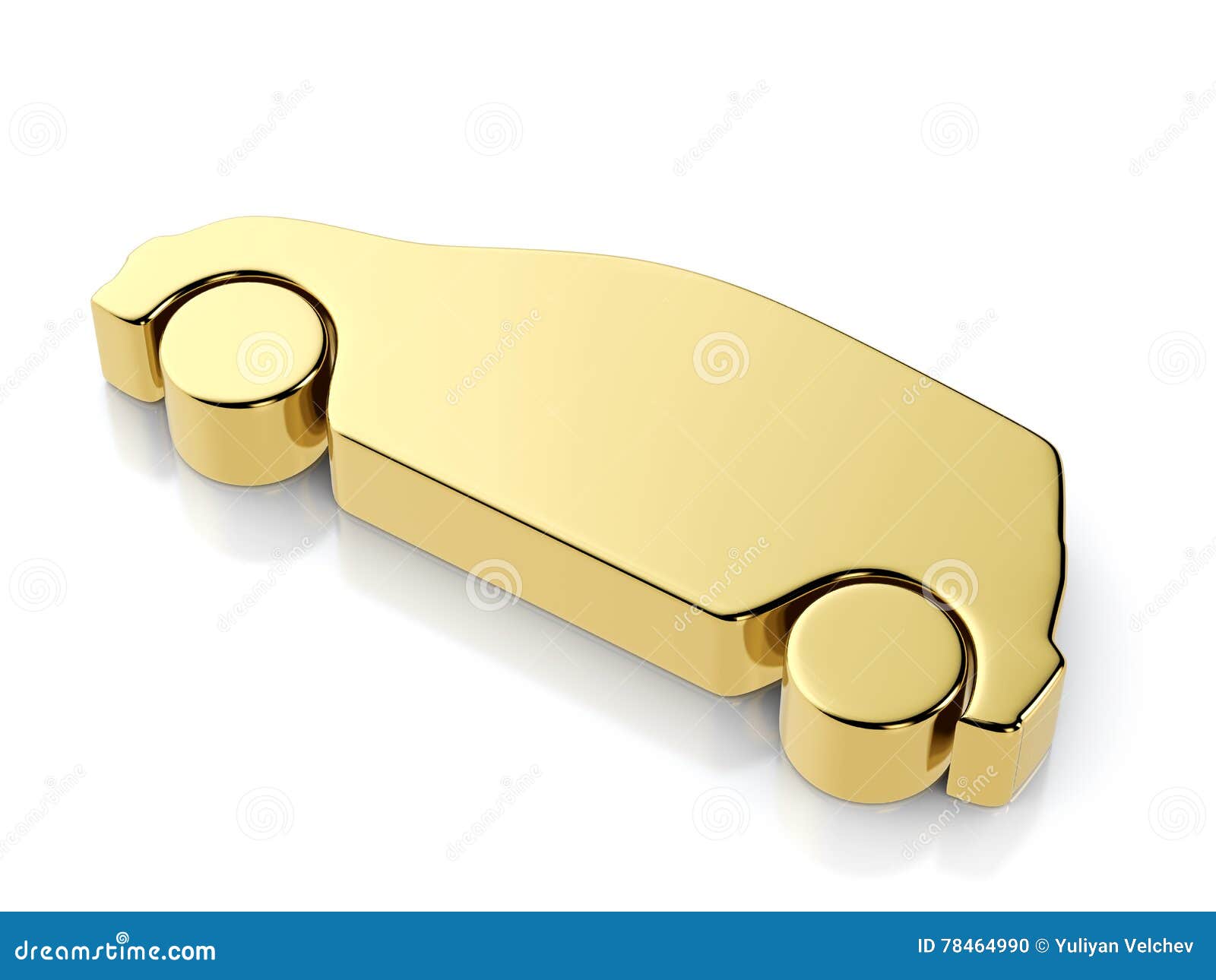 Guld- symbol för bil stock illustrationer. Illustration av transport ...