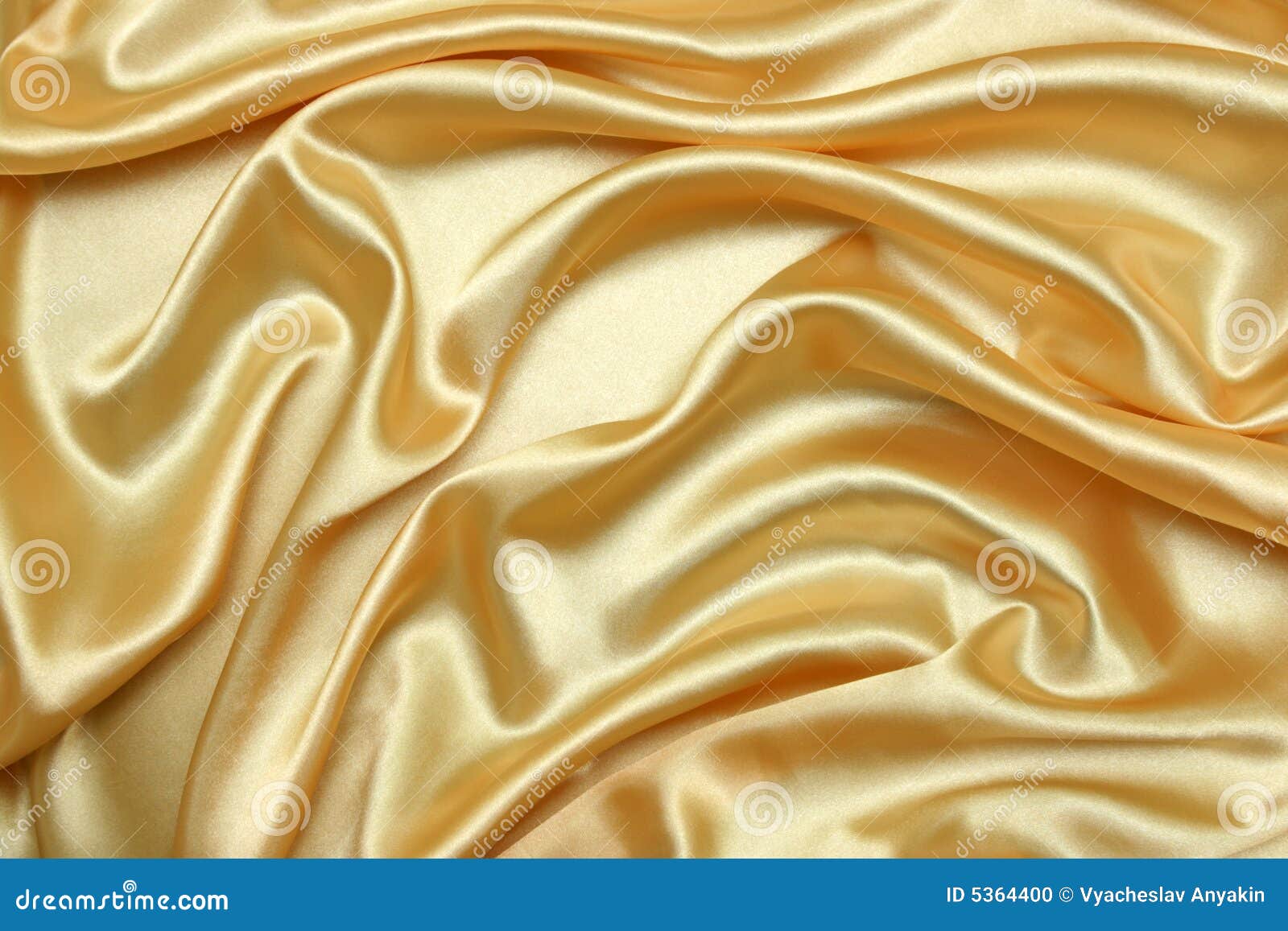 Guld- tyg arkivfoto. Bild av material, royalty, silke - 5364400