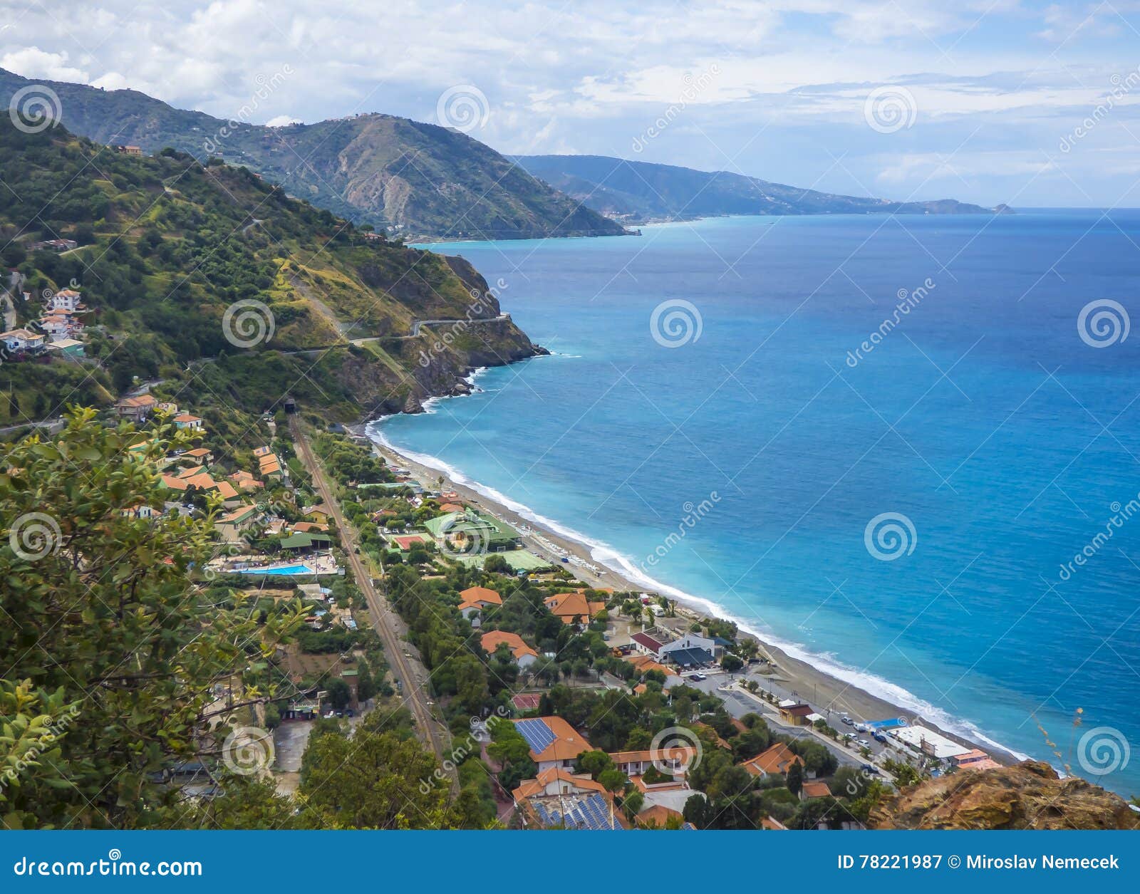 Gulf of Capo Calava at Sicily Stock Image - Image of capo, coast: 78221987
