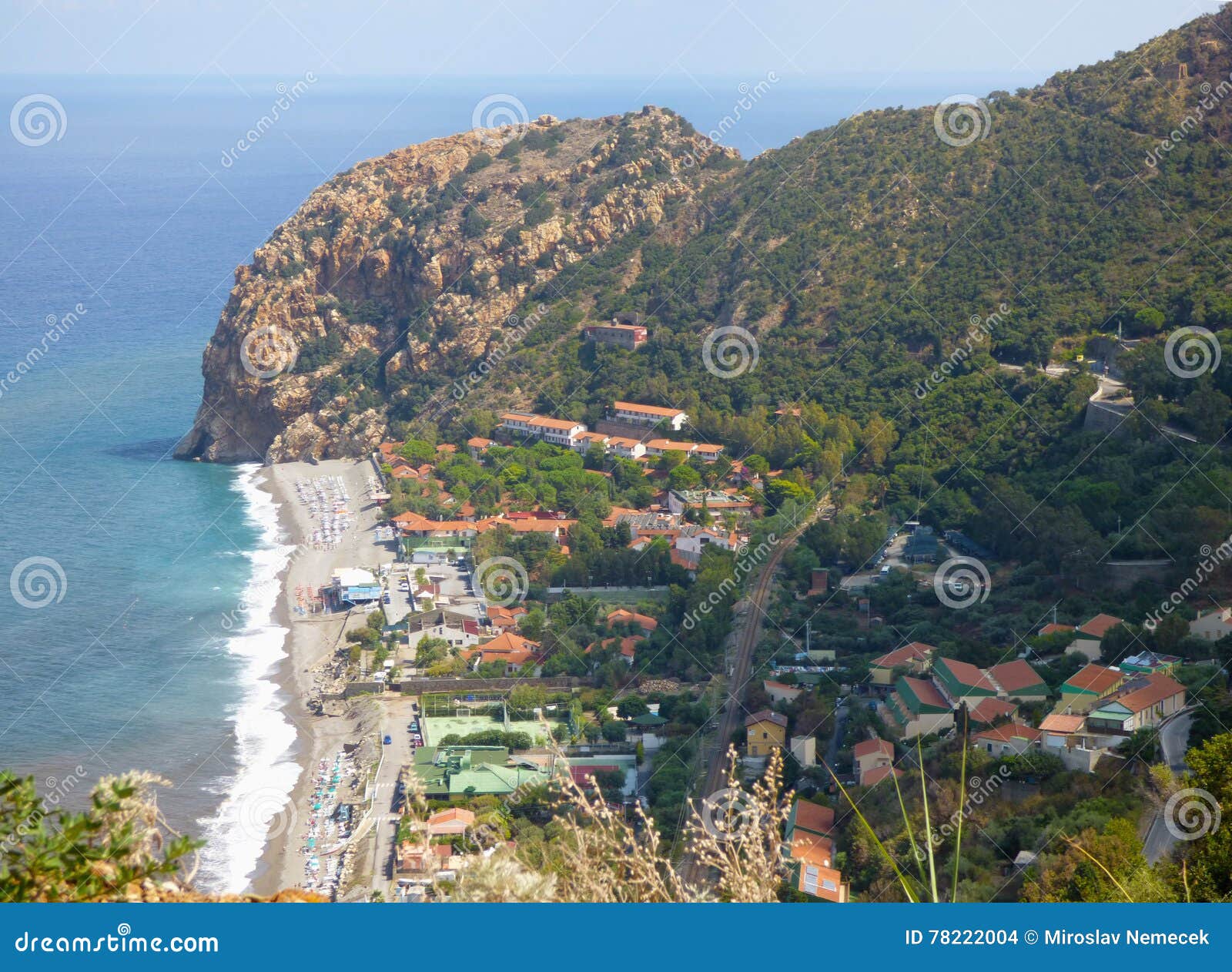 Gulf of Capo Calava at Sicily Stock Photo - Image of ocean, gulf: 78222004