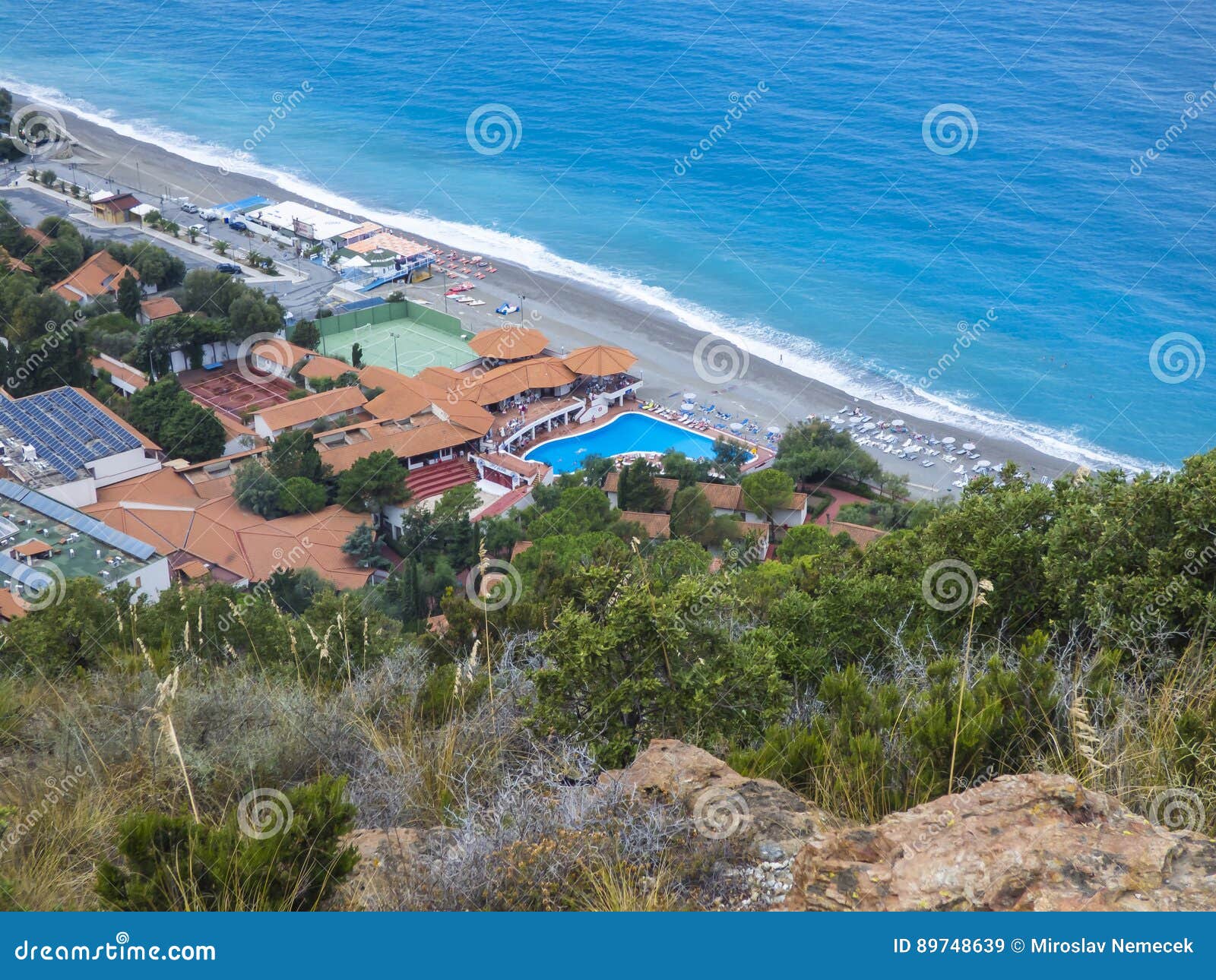 Gulf of Capo Calava at Sicily Stock Image - Image of blue, exotic: 89748639