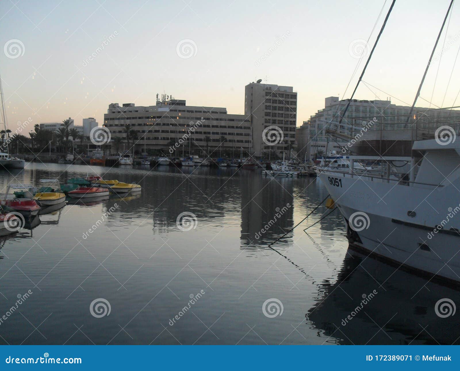 The Gulf of Eilat, of the Red Sea on the Sunset Stock Image - Image of ...