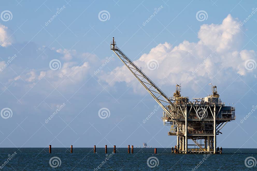 Gulf Oil Rig stock image. Image of production, oilrig - 27914481