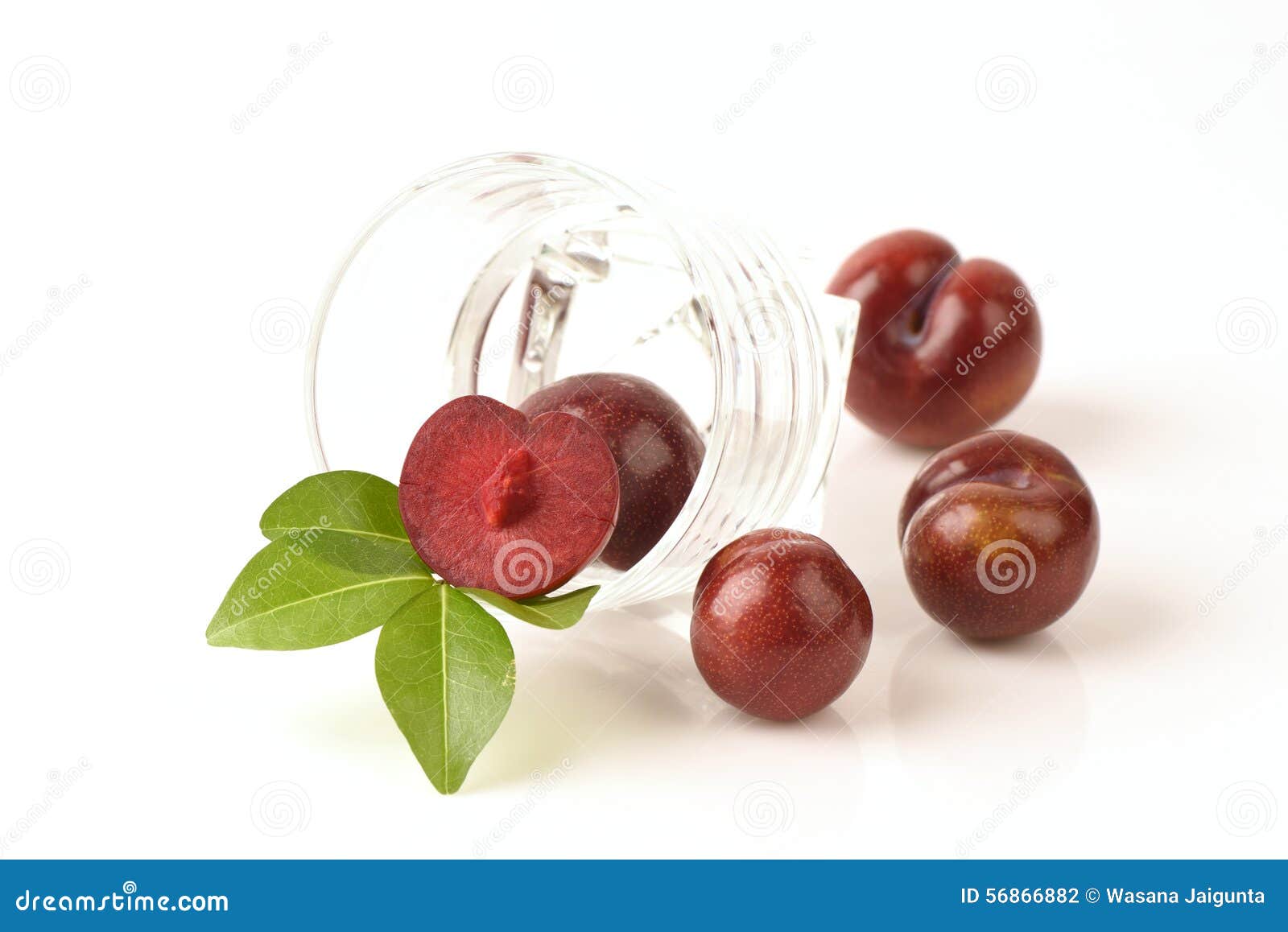 Gulf ruby plum. stock photo. Image of eating, sweet, natural - 56866882