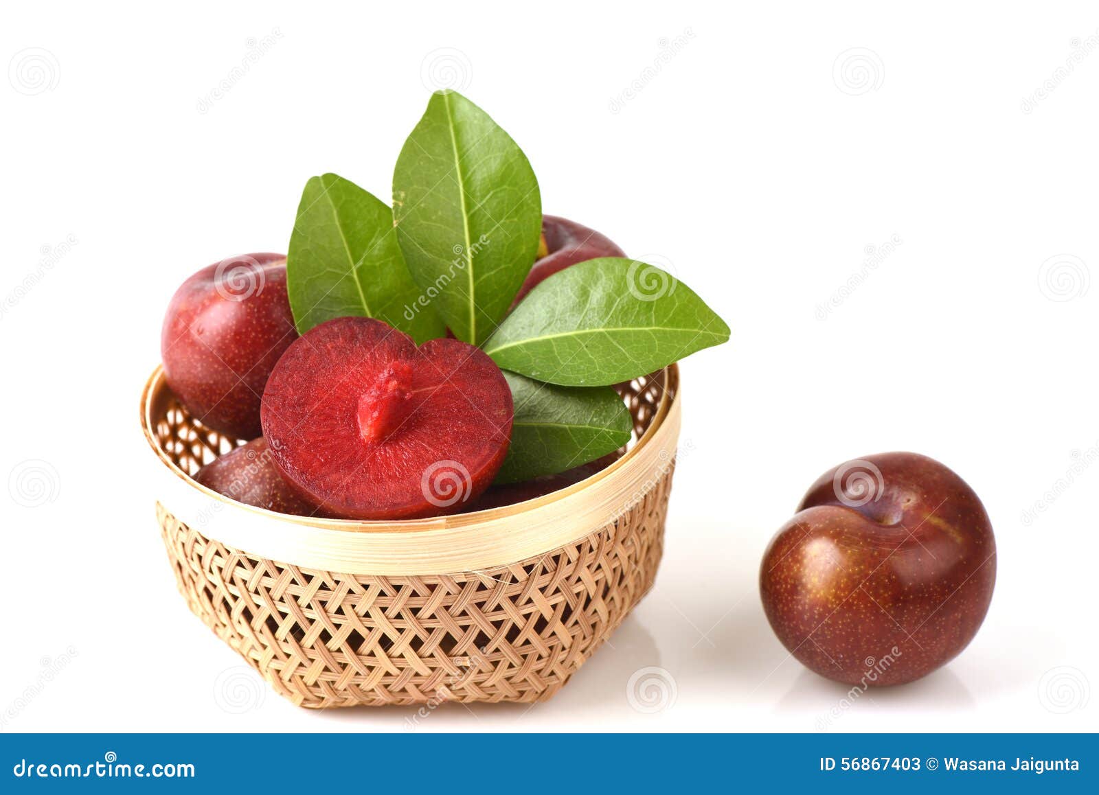 Gulf ruby plum. stock image. Image of healthy, sweet - 56867403