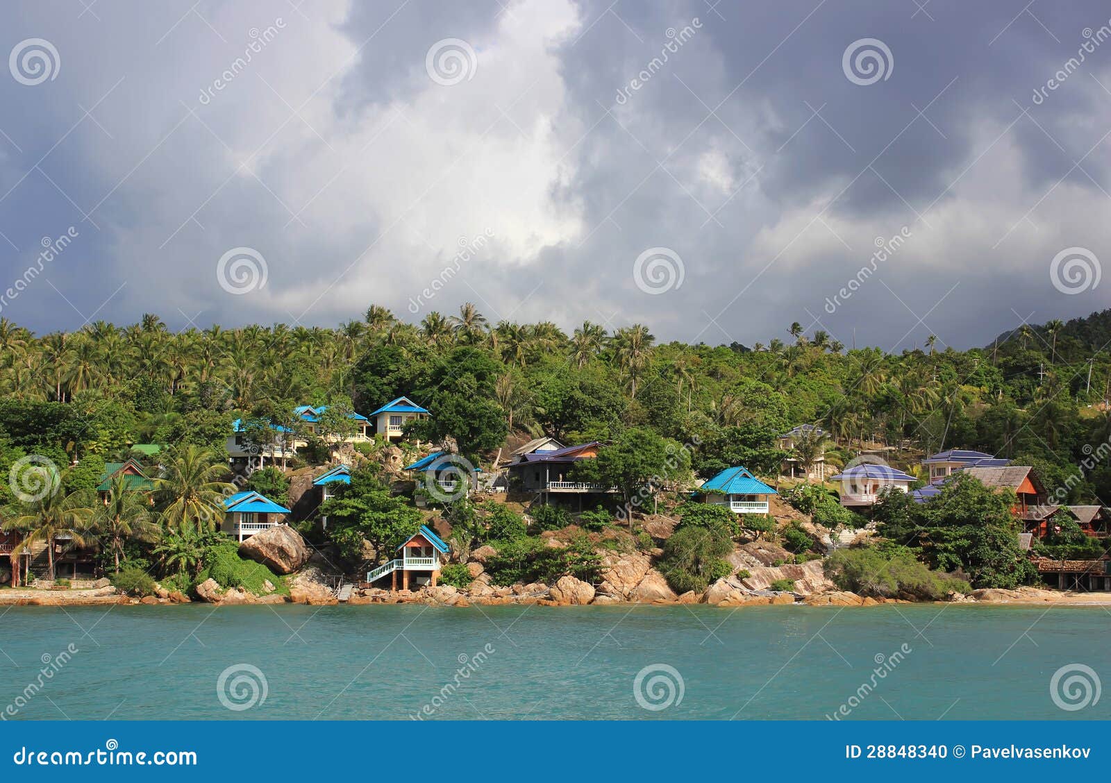 Gulf of Thailand, Thailand stock photo. Image of rest - 28848340