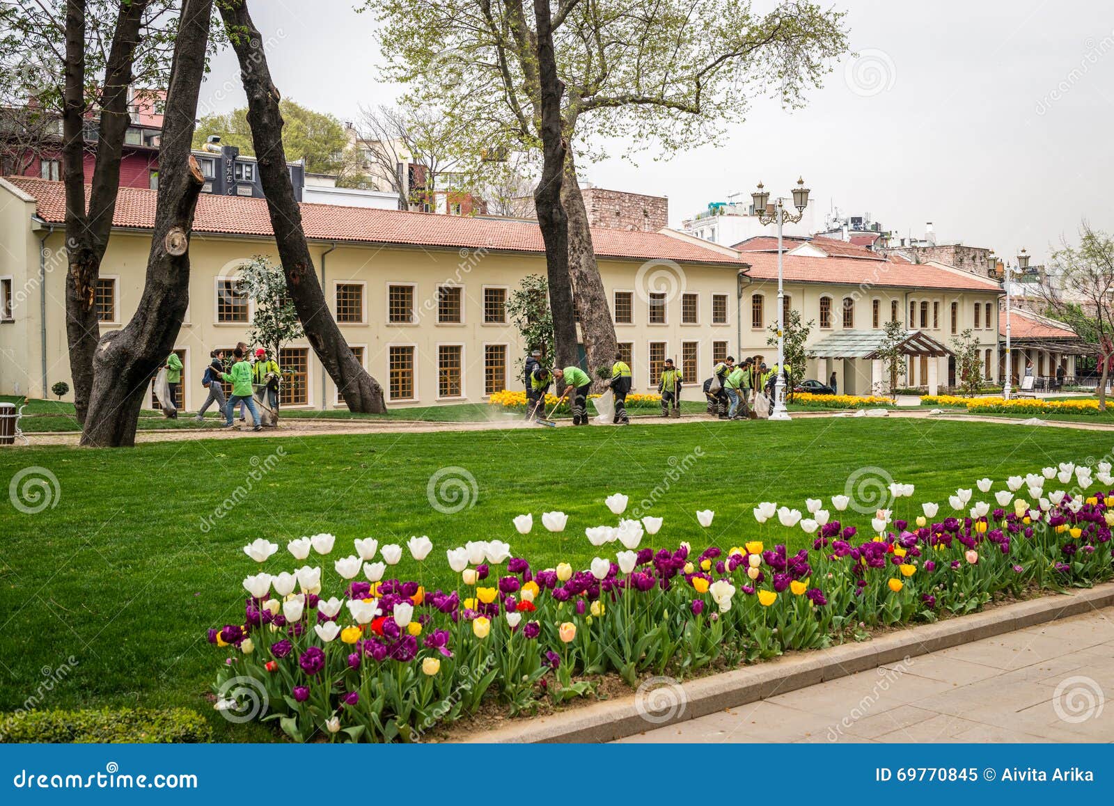 Gulhane Park in Istanbul, Turkey Editorial Image - Image of park, sunny: 69770845
