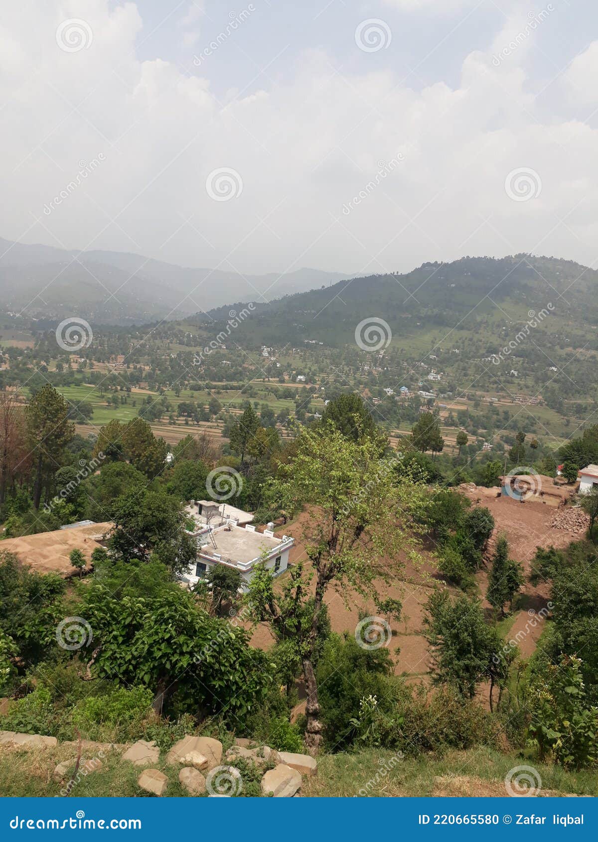 The Gulhutta Area from Mendhar Stock Photo - Image of tourism, plant ...