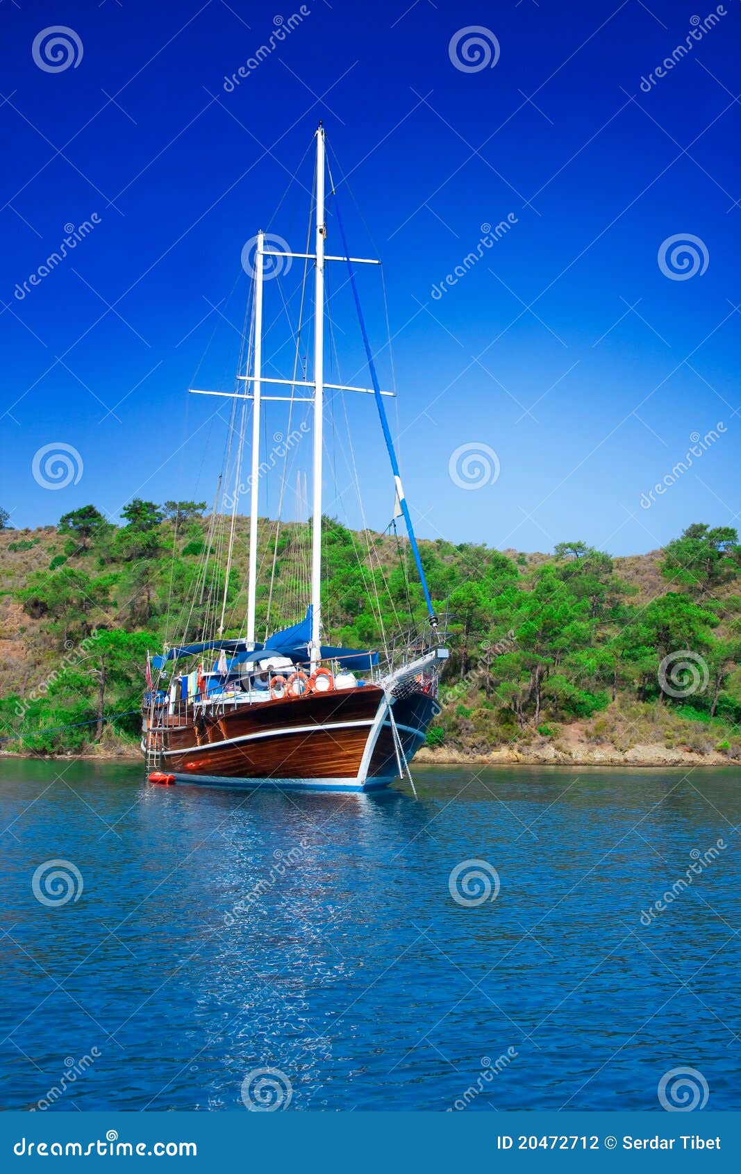 Gullet stock photo. Image of summer, blue, knot, turkey - 20472712