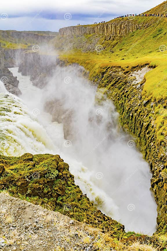 Gullfoss Waterfall Golden Circle Iceland Stock Image - Image of iceland ... Gullfoss Waterfall Golden Circle Iceland Stock Image - Image of iceland ...