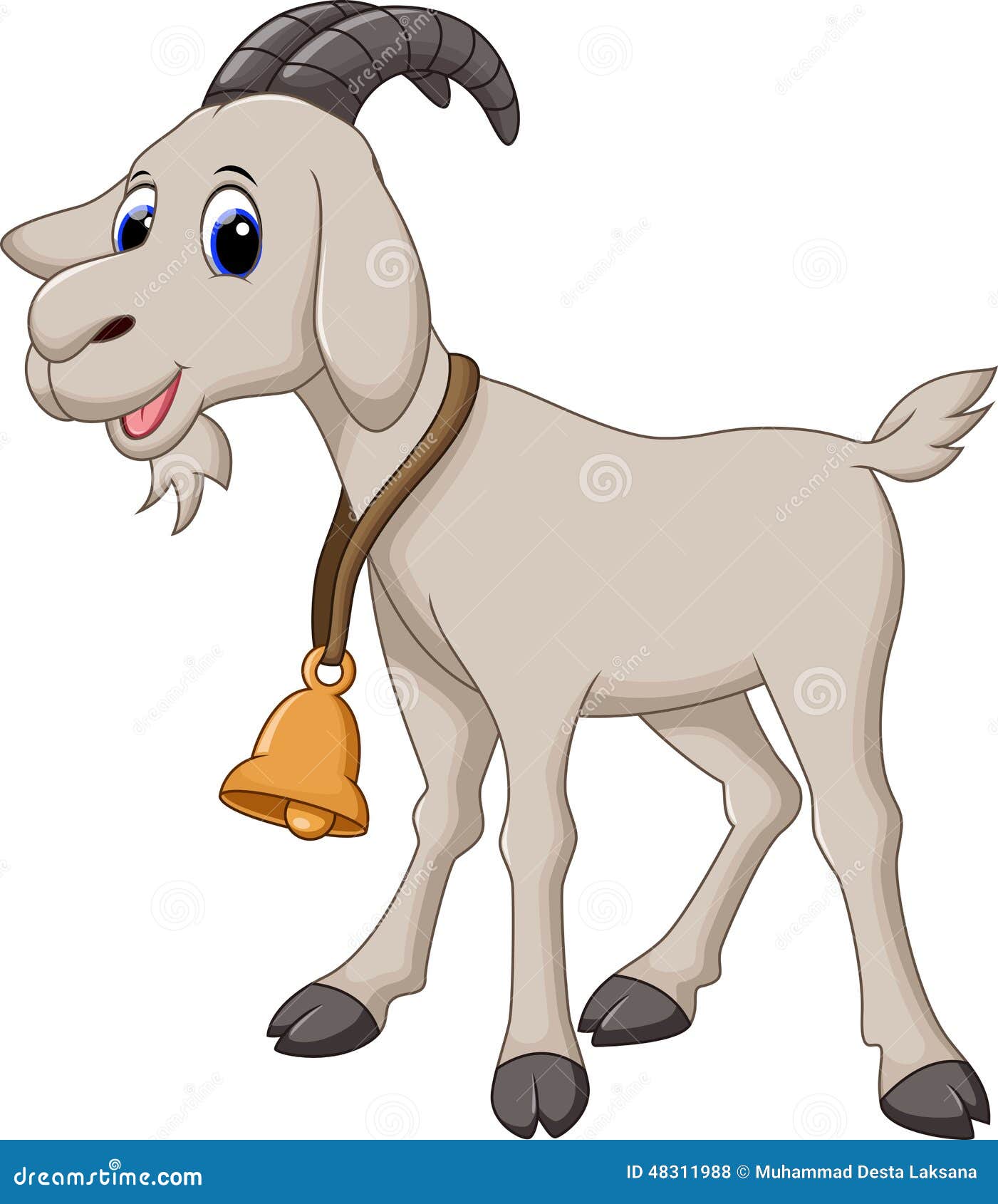 Gullig gettecknad film stock illustrationer. Illustration av maskot ...