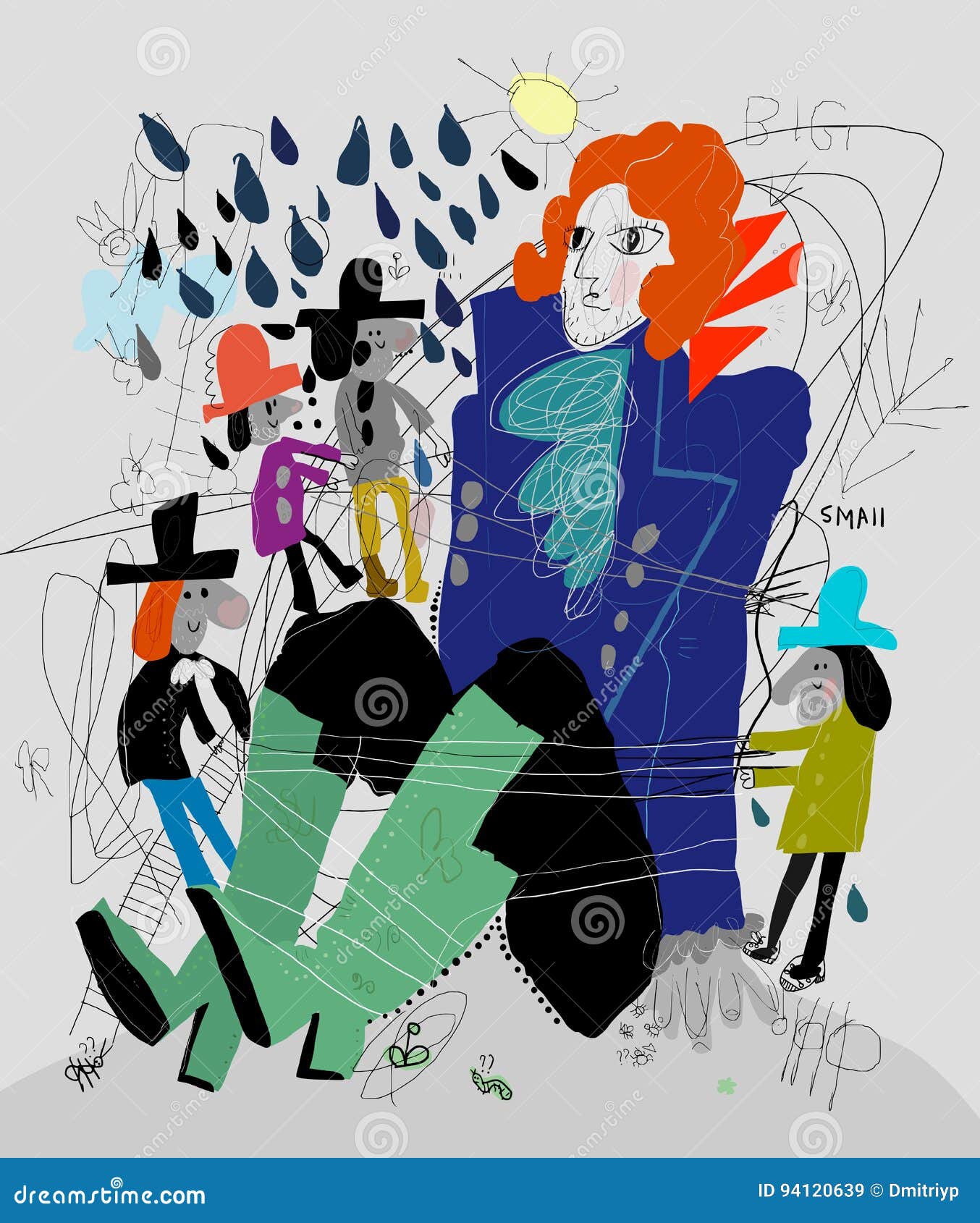 Jonathan Swift, Vintage Illustration Cartoon Vector | CartoonDealer.com ...