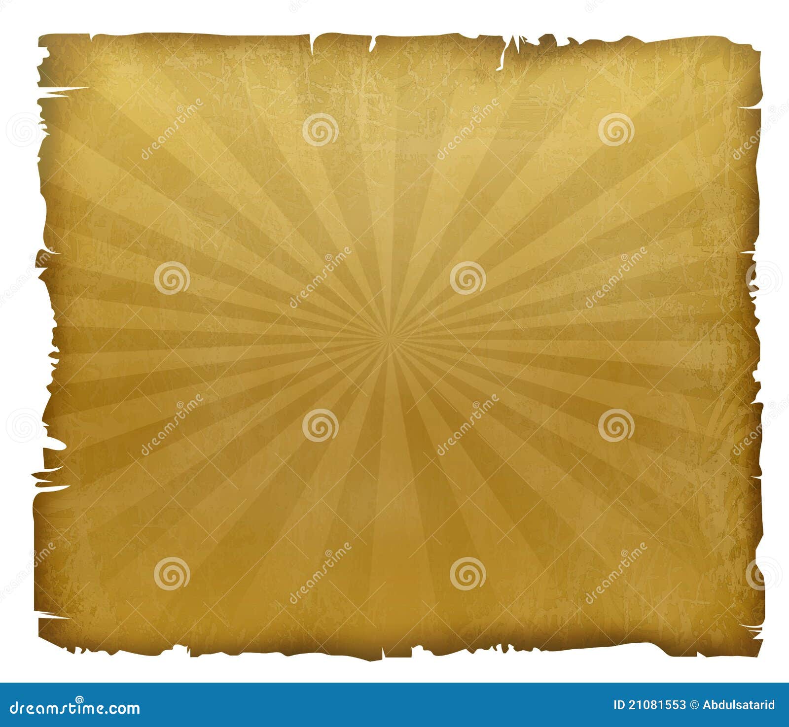 Gult ark med rivna kanter stock illustrationer. Illustration av rektor ...